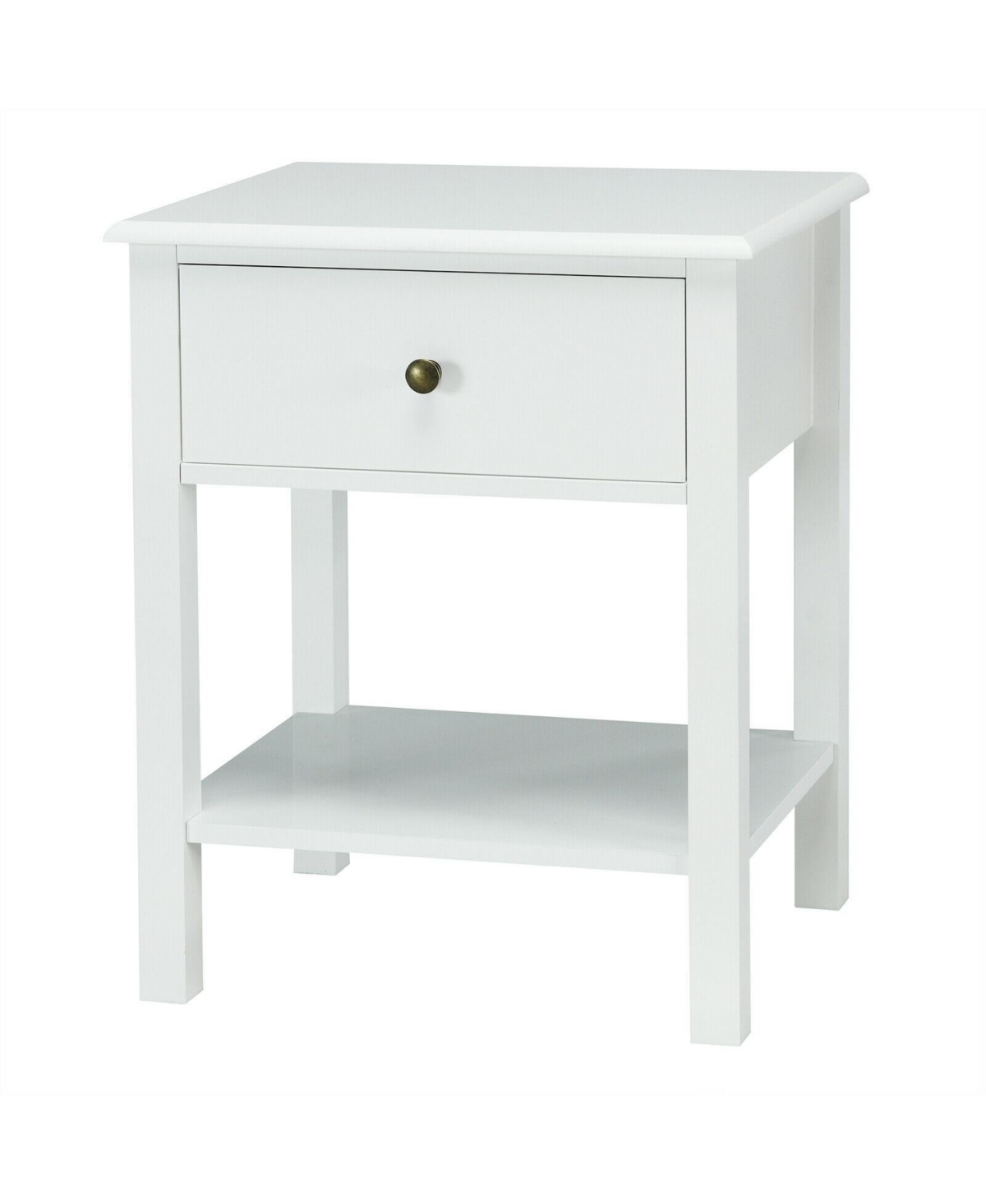 Click here for sumyeg Nightstand End Table with Drawer and Shelf... prices