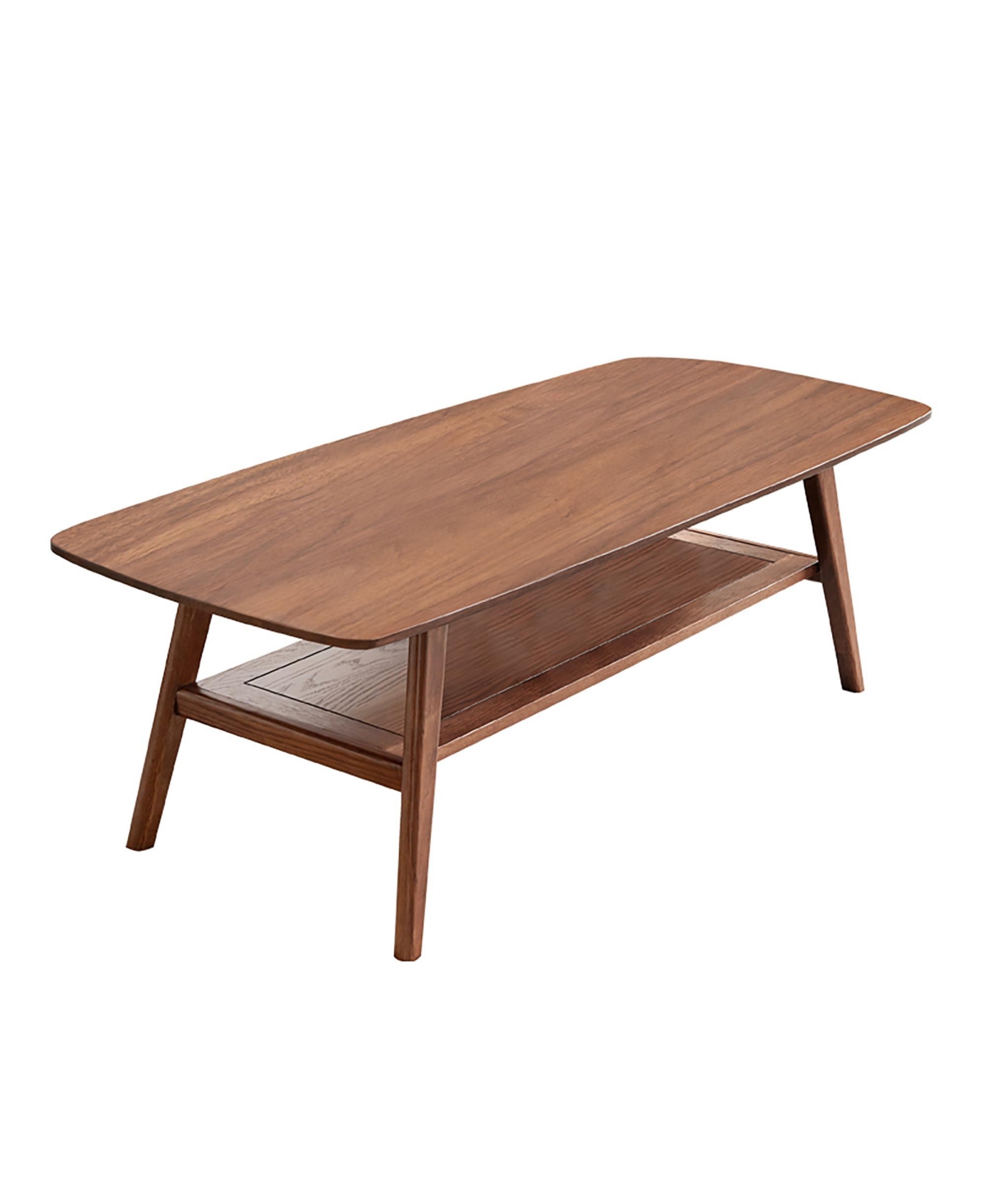 Click here for sumyeg Solid Oak Wood Coffee Table with Storage Sh... prices