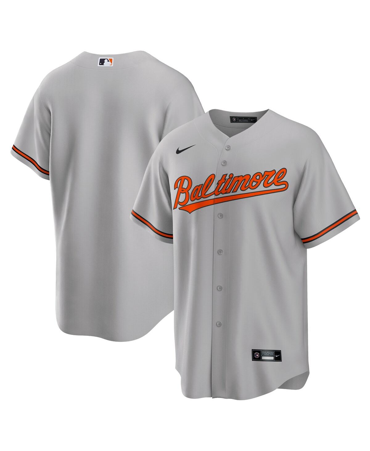 Click here for Nike Mens Gray Baltimore Orioles Road Replica Team... prices