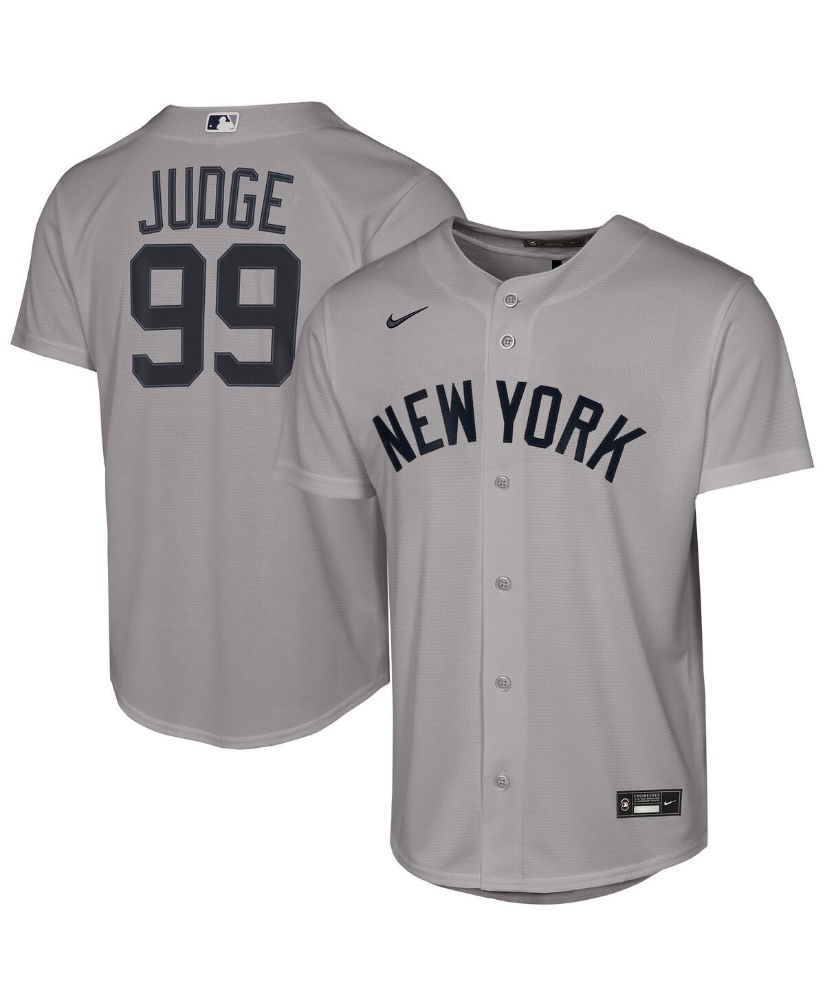 Click here for Nike Big Boys and Girls Aaron Judge Gray New York... prices
