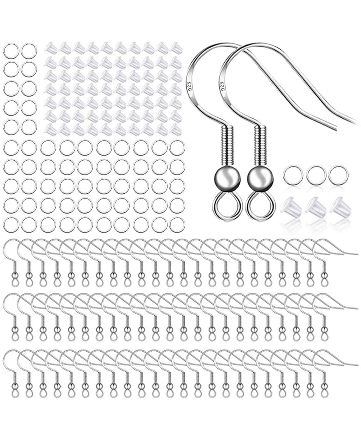 Click here for Gnuadz 500pcs Earring Hooks Ear Wires Fish Hooks J... prices