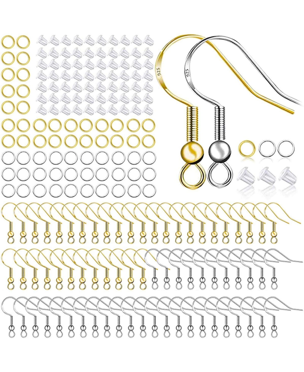 Click here for Gnuadz 500pcs Earring Hooks Ear Wires Fish Hooks J... prices