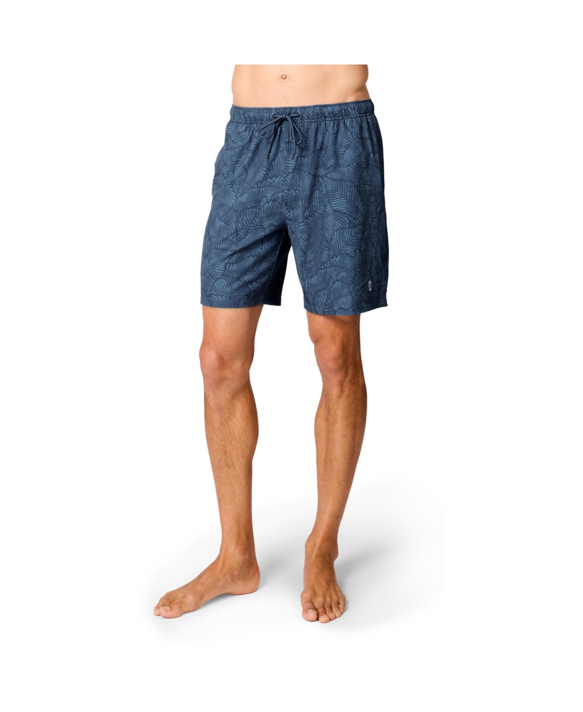 Click here for Free Country Mens Paradise Palm Swim Short - Marin... prices