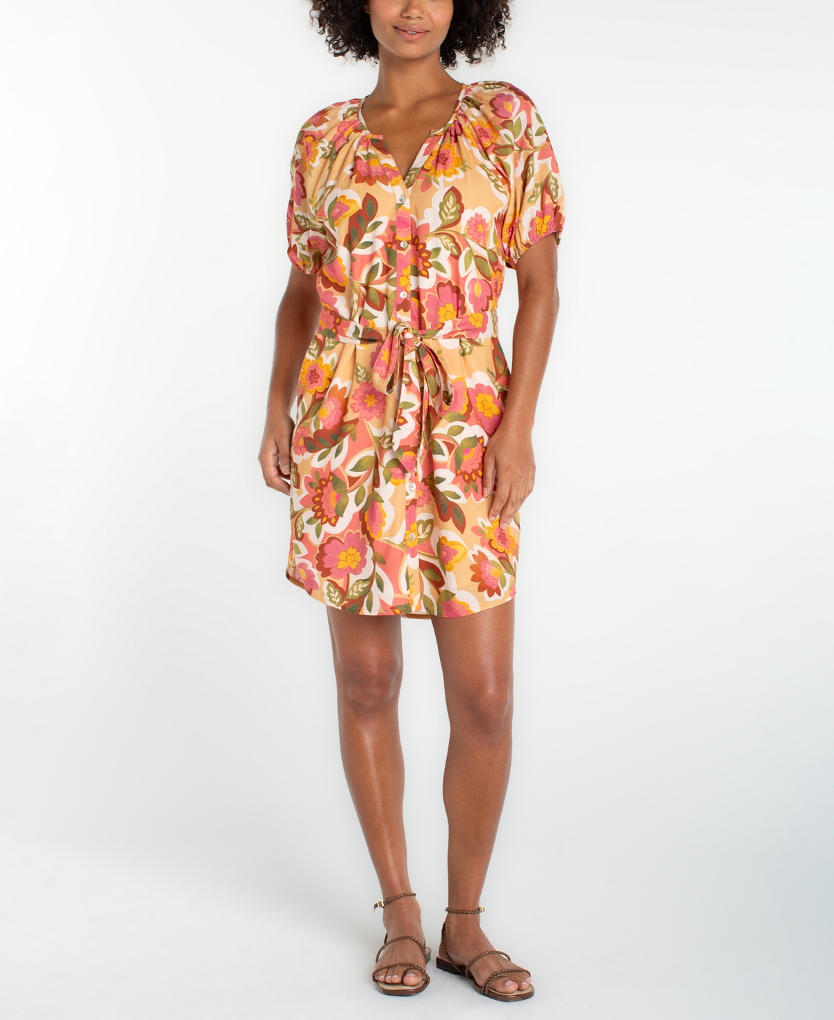 Click here for Liverpool Los Angeles Womens Floral Pattern Mini D... prices