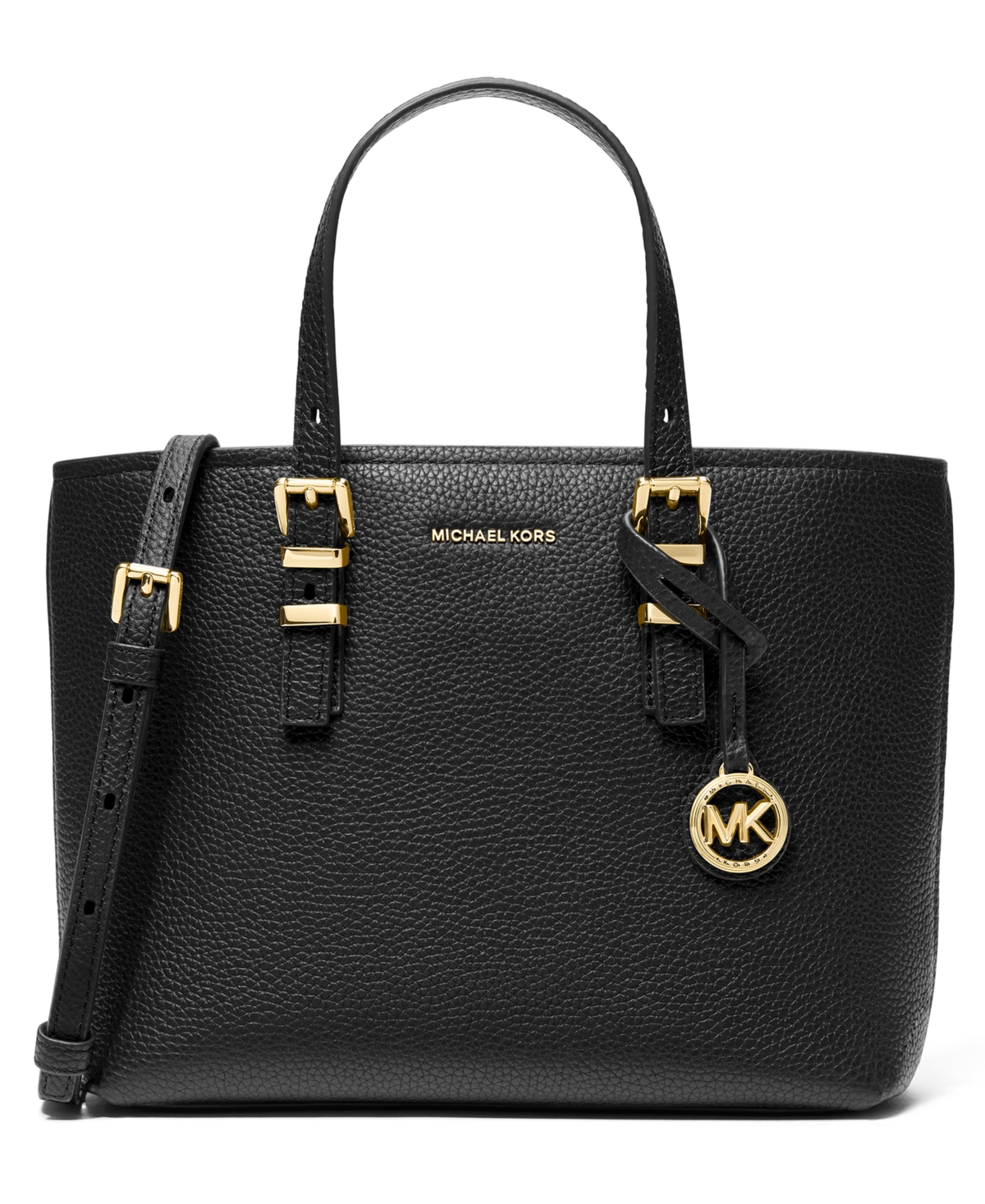 Click here for Michael Michael Kors Quinn Leather Small North Sou... prices