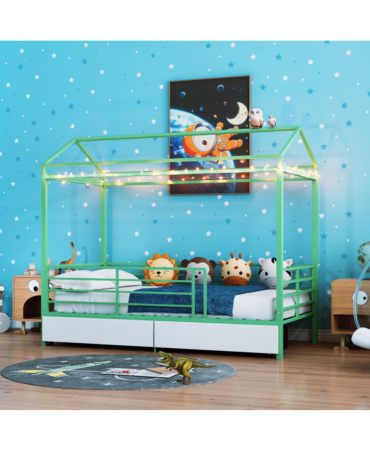 Click here for Streamdale Furniture House Floor Bed Frame for Kid... prices