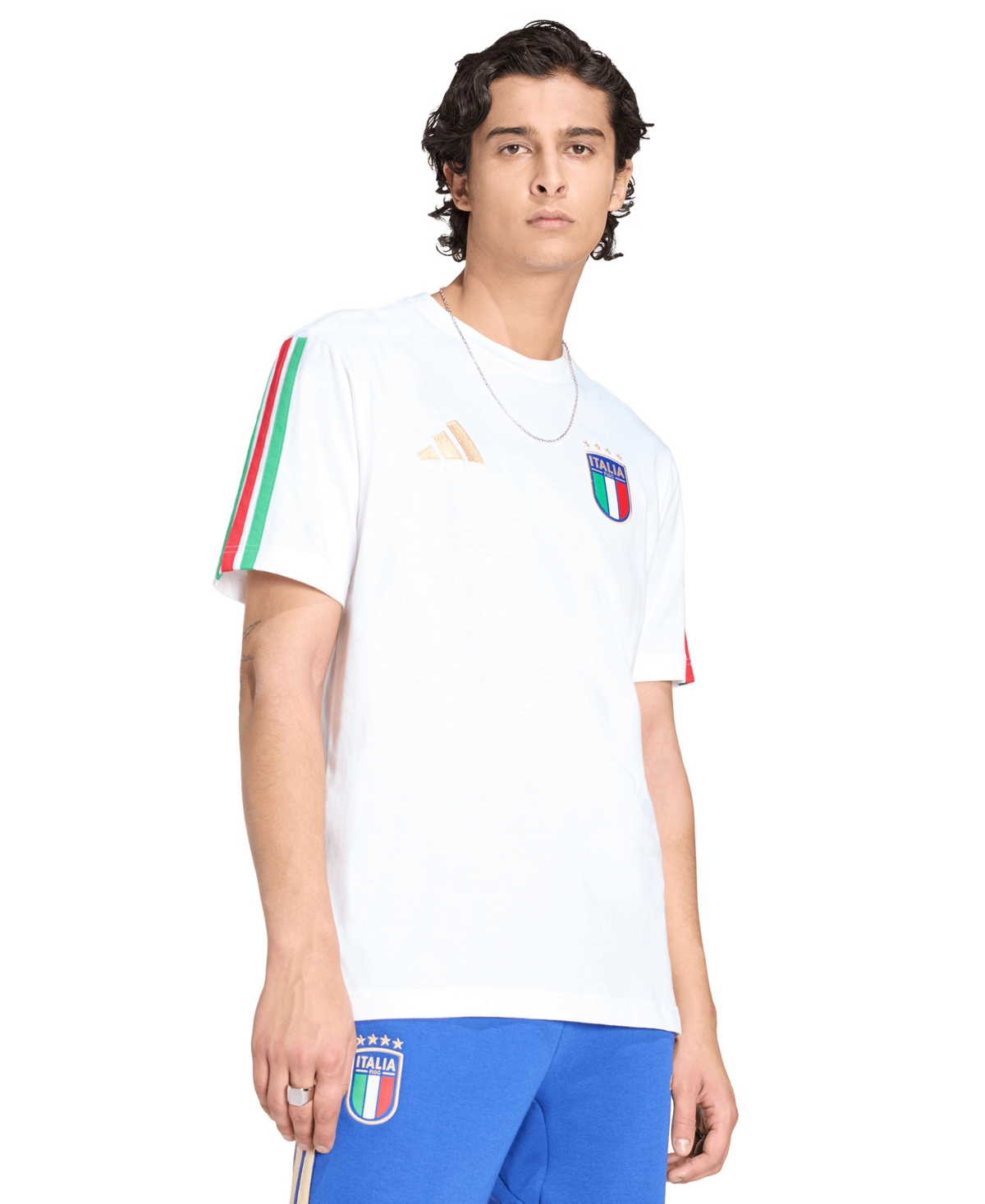 Click here for adidas Mens Short-Sleeve T-Shirt - White prices