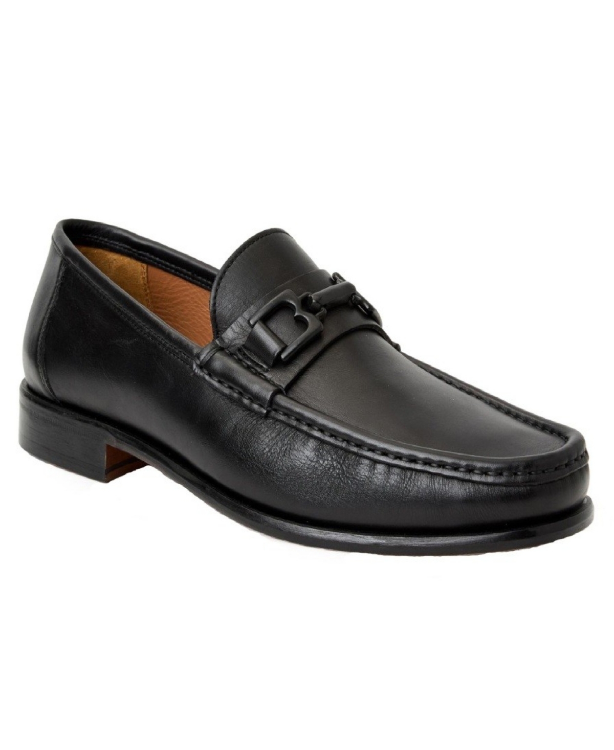 Click here for Bruno Magli Mens Tivoli Bit Loafers - Black Nappa prices