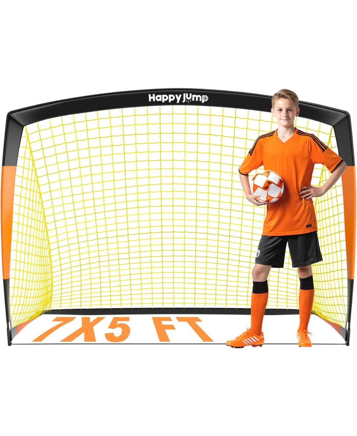 Click here for Happy Jump Soccer Goal 7x5  6.6 x3.3  5x3.6  4x3... prices