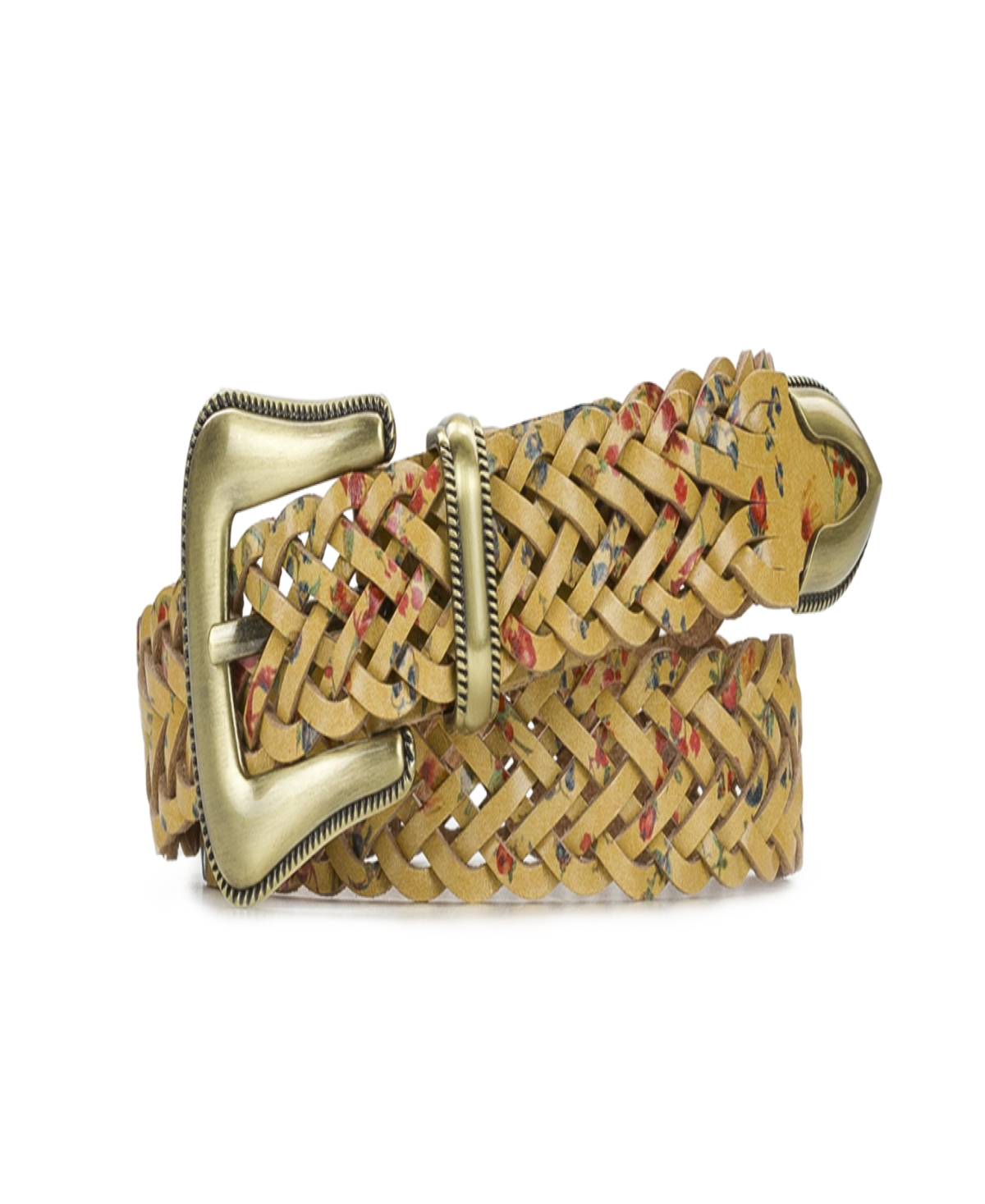 Click here for Patricia Nash Townsend Braided Belt - Fleur de Jar... prices