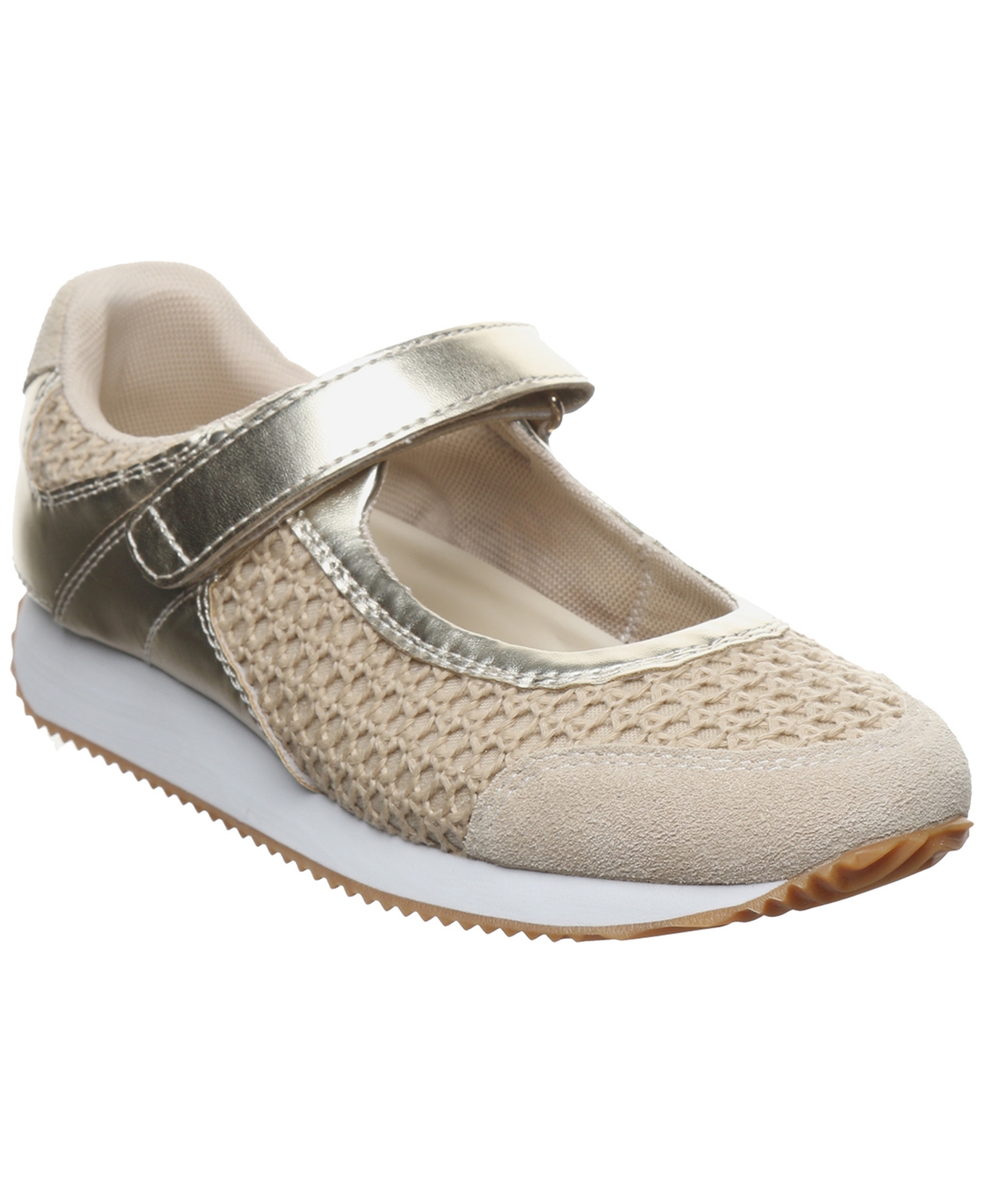 Click here for Bearpaw Womens Rowan Closed Toe Sneakers - Gold prices