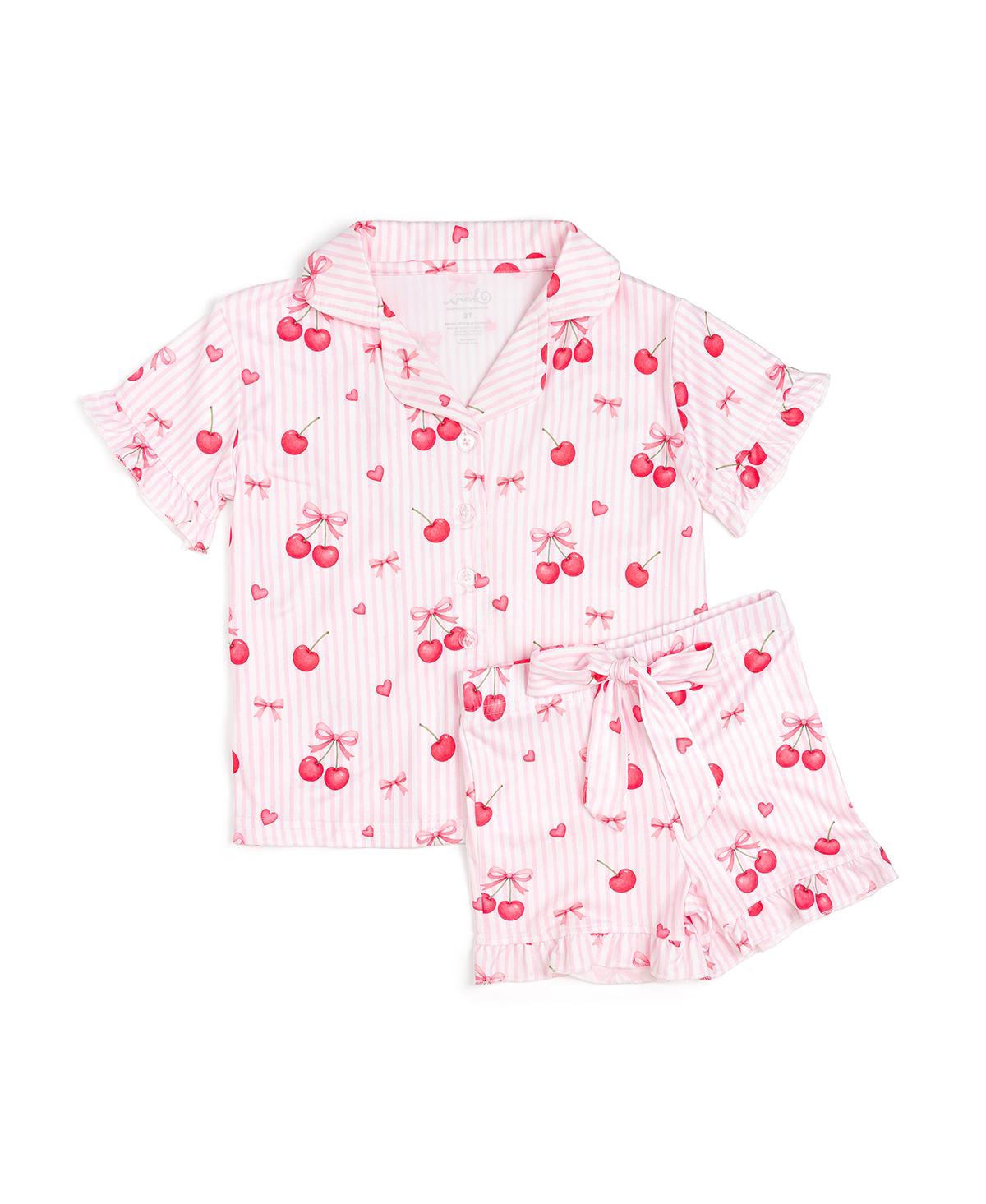 Click here for Sweet Wink Toddler Girls Cherry Bows Lounge Set -... prices