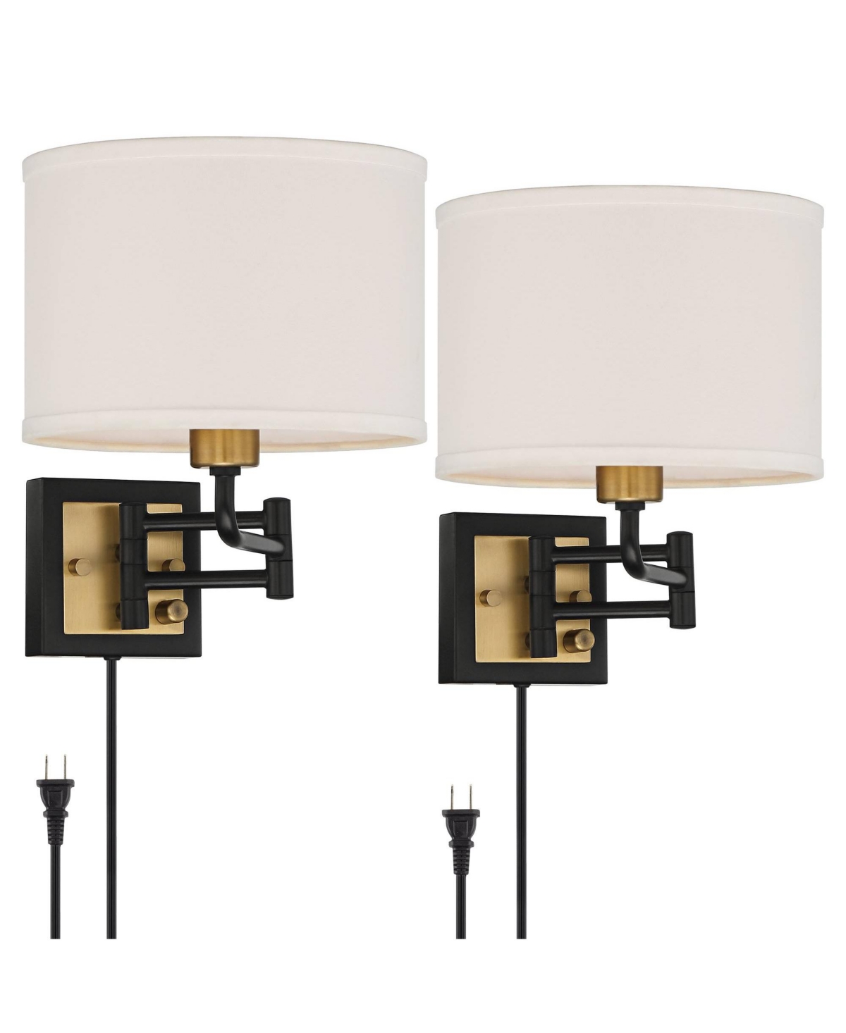 Click here for 360 Lighting Joelle Modern Swing Arm Wall Lamps Se... prices