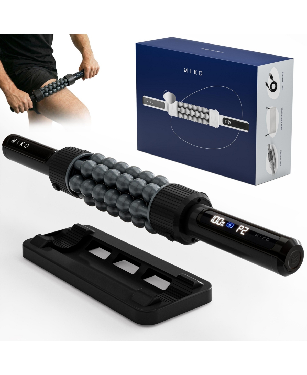 Click here for Miko Swift Hands-Free Rolling Percussive Massager... prices
