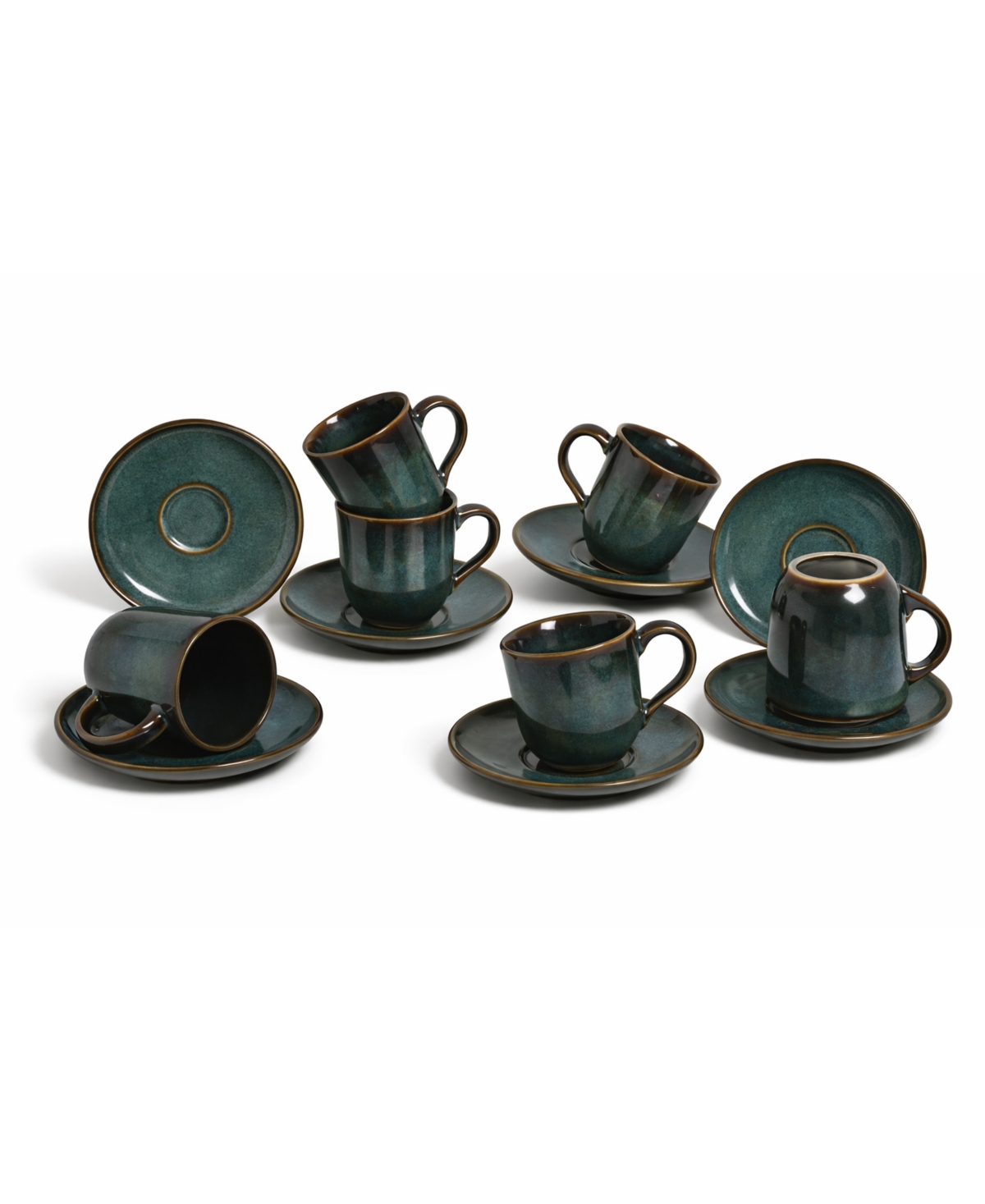 Click here for Porto Brasil Stoneware Coffee Cup and Saucer Set... prices