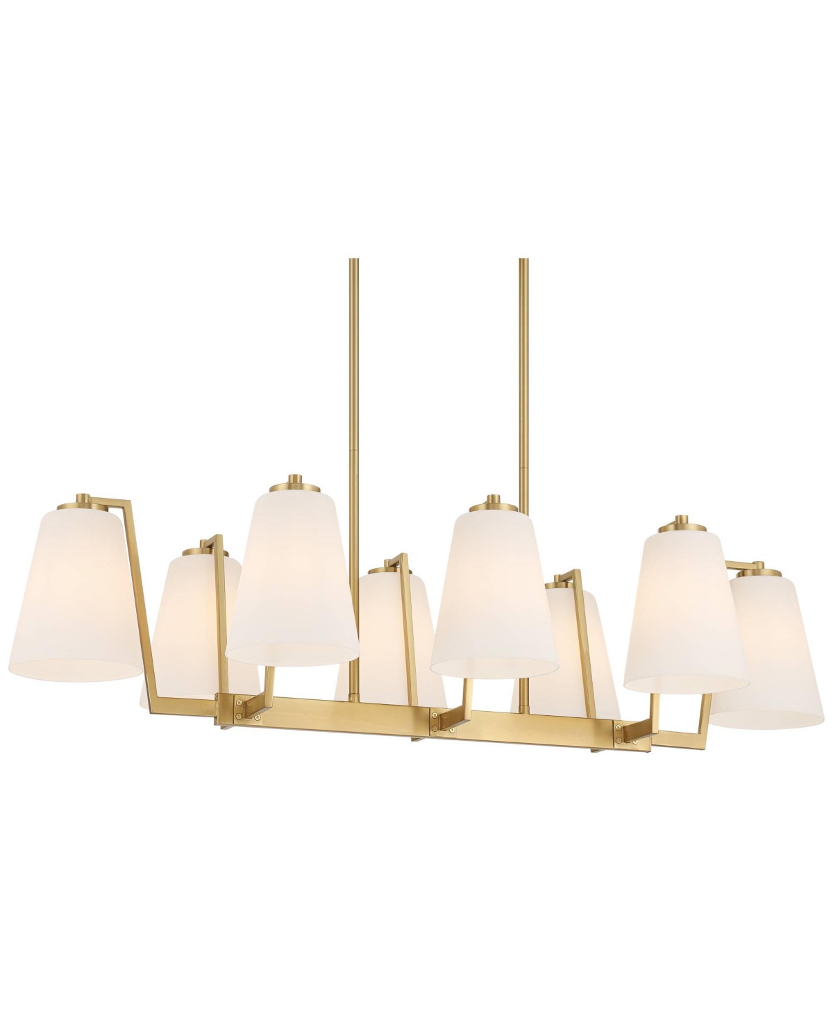 Click here for Possini Euro Design Tressel Glass 8-Light Chandeli... prices