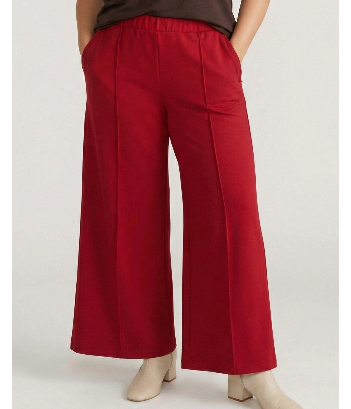 Click here for Universal Standard Womens Plus Pam Pintuck Wide Le... prices