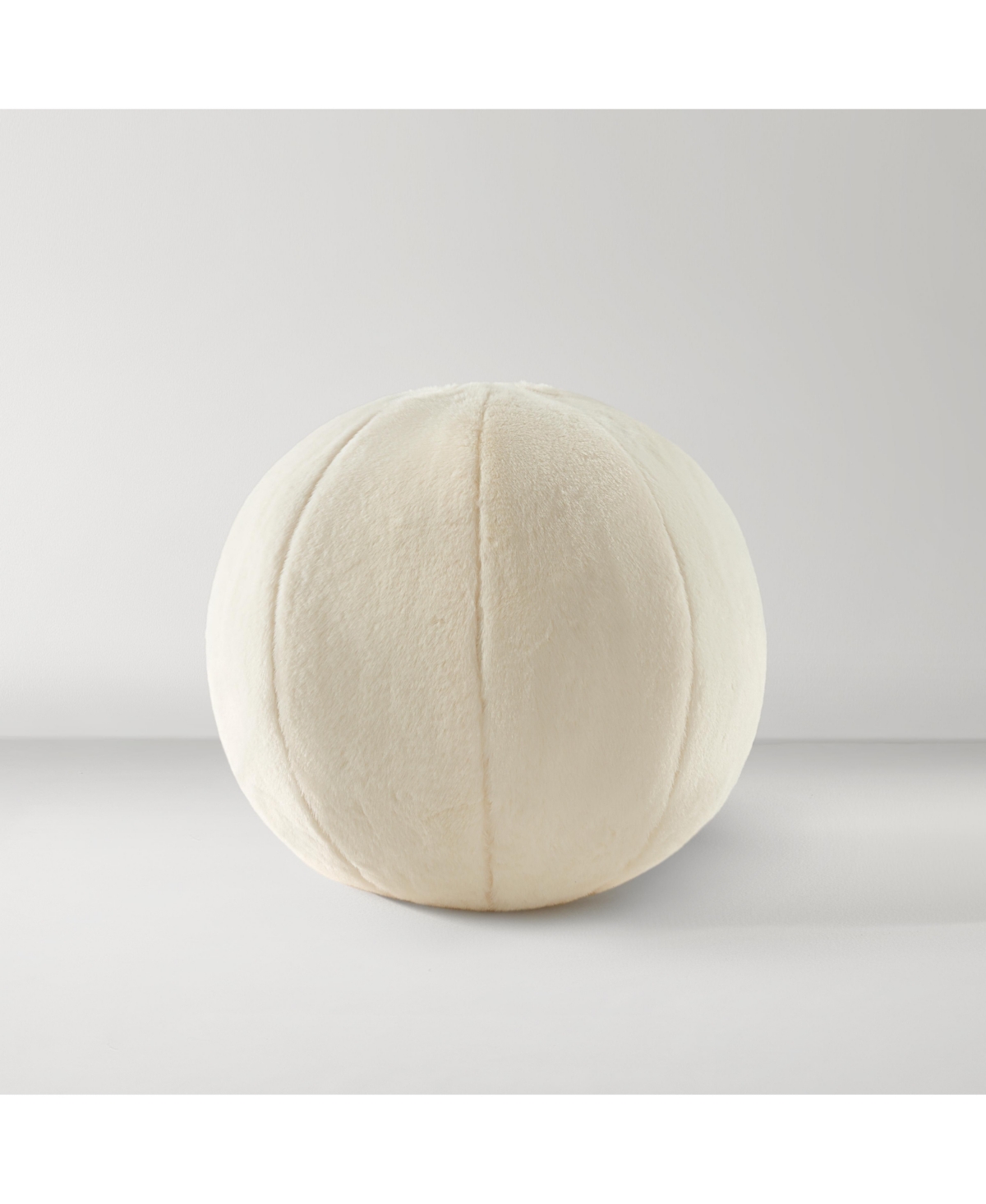 Click here for Z Gallerie Faux Sherpa Ball Pillow - Ivory prices