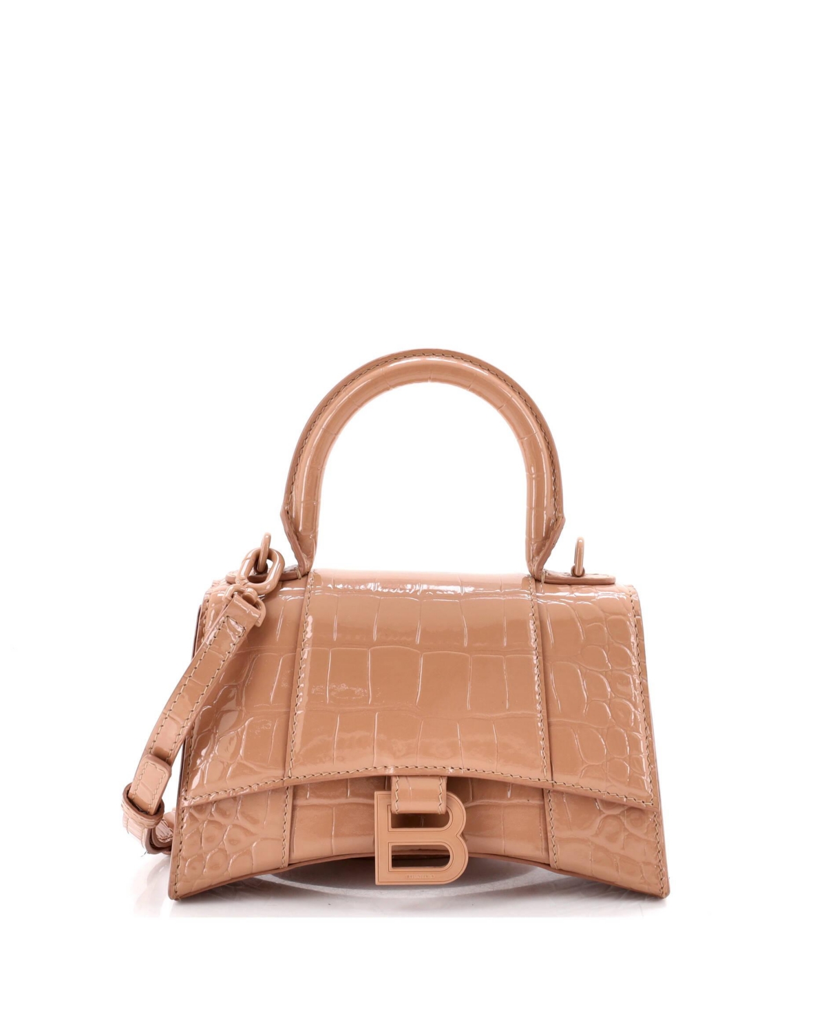 Click here for Pre-Owned Balenciaga Xs Hourglass Top Handle Bag E... prices