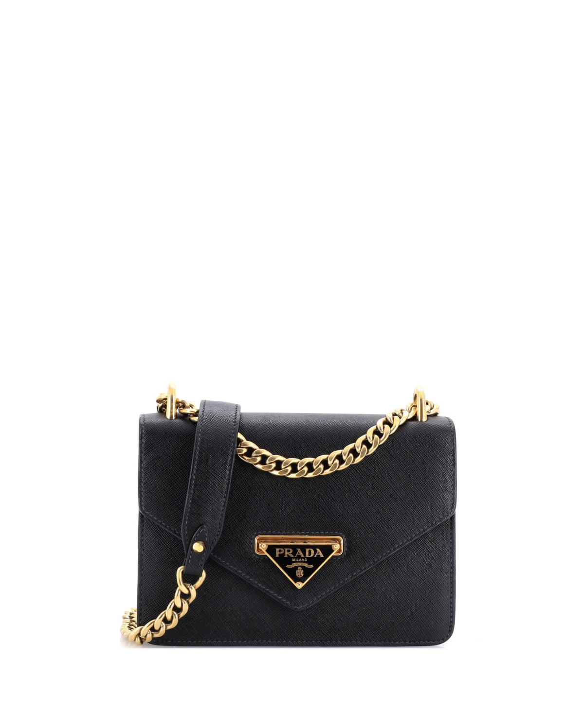 Click here for Pre-Owned Prada Small Envelope Flap Chain Shoulder... prices