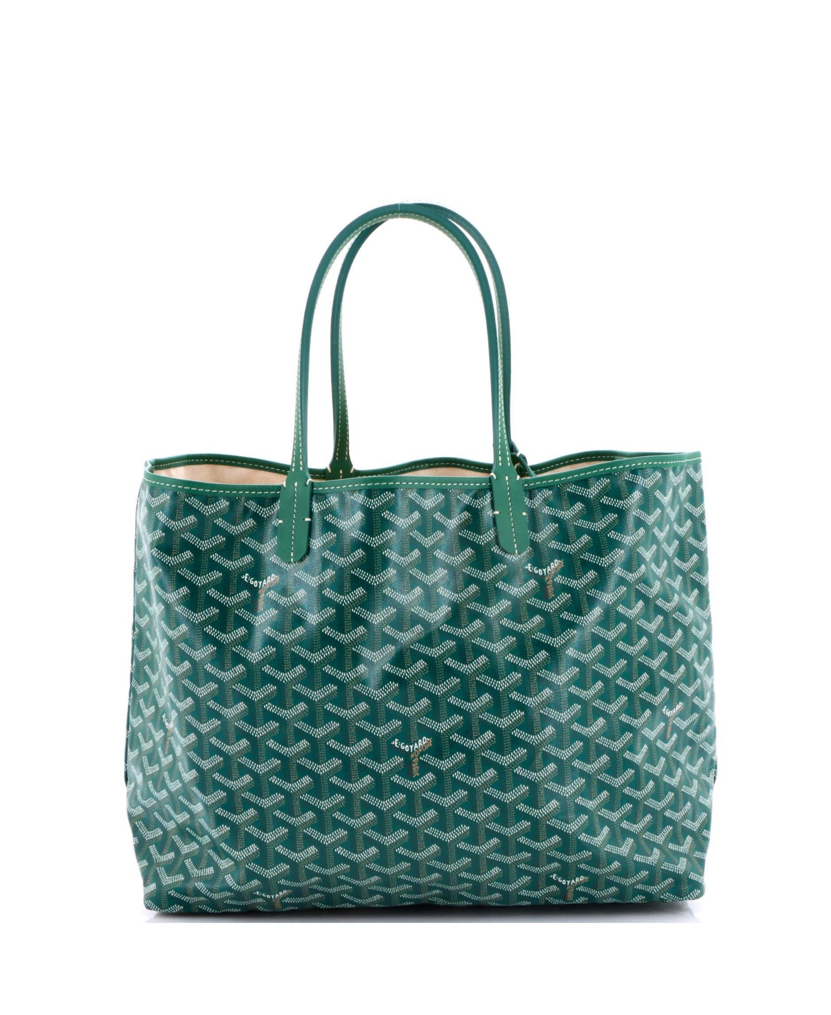 Click here for Pre-Owned Goyard Pm Saint Louis Tote Coated Canvas... prices