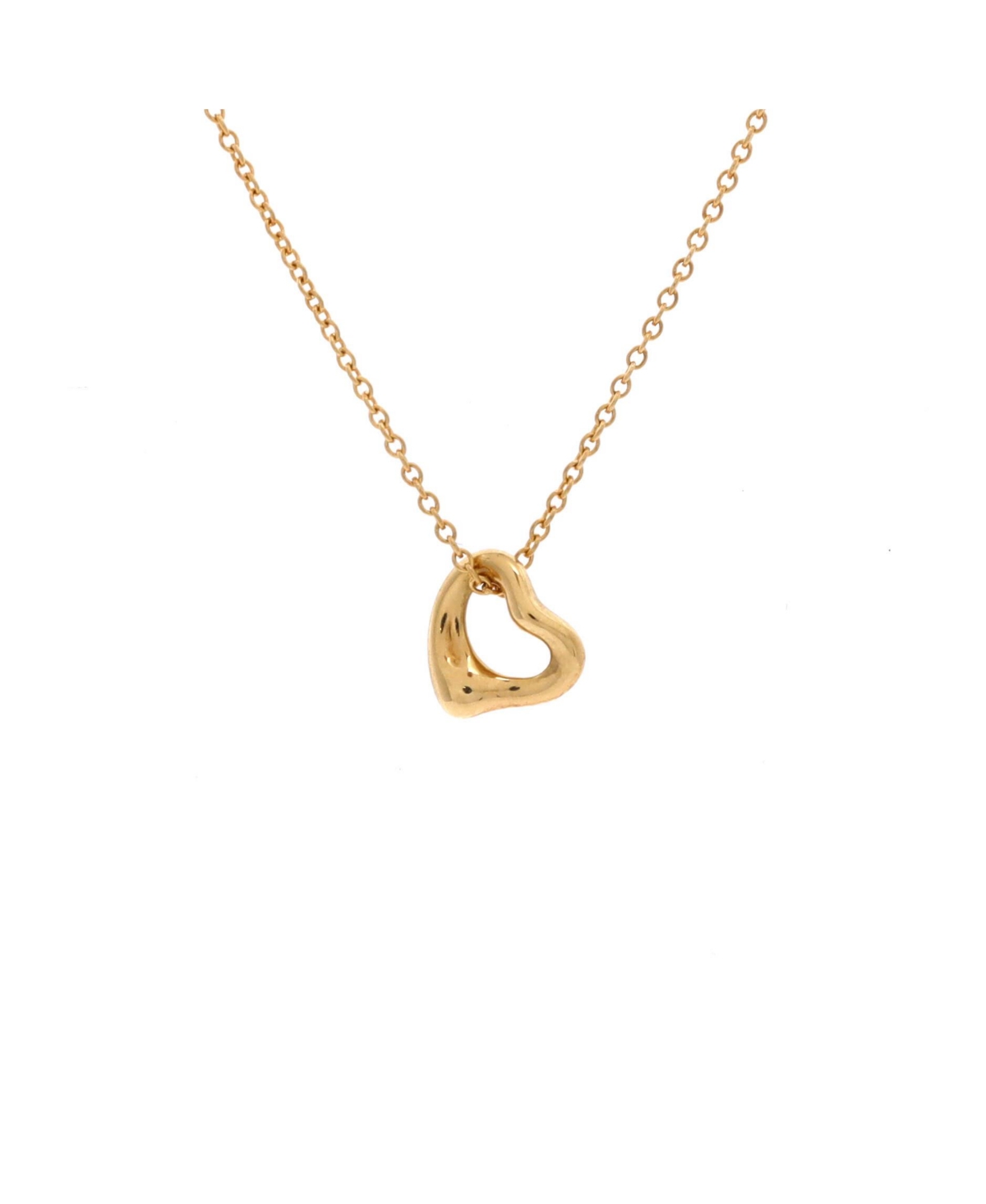 Click here for Pre-Owned Tiffany and Co Elsa Peretti Open Heart P... prices