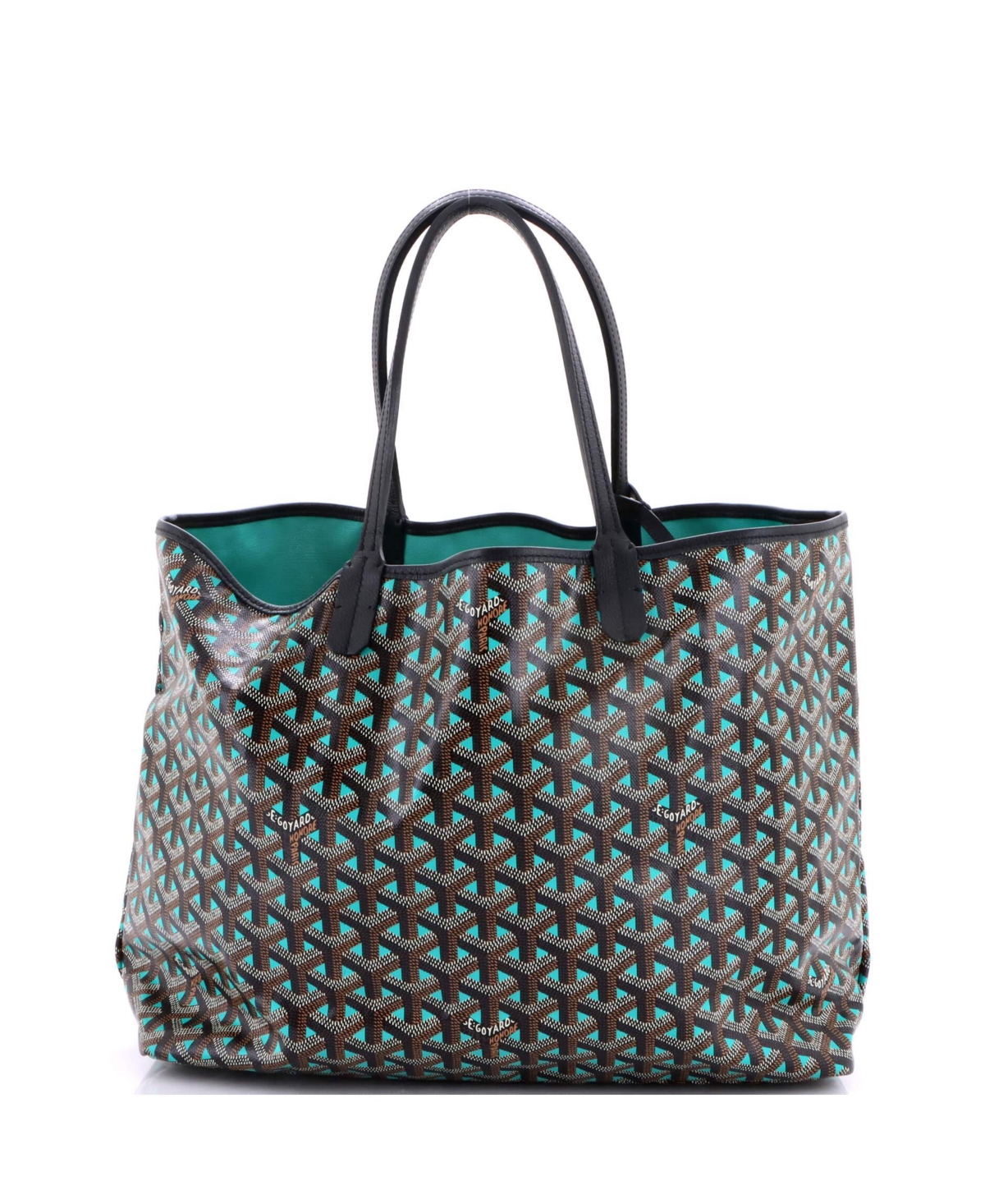 Click here for Pre-Owned Goyard Pm Saint Louis Tote Claire Voie C... prices