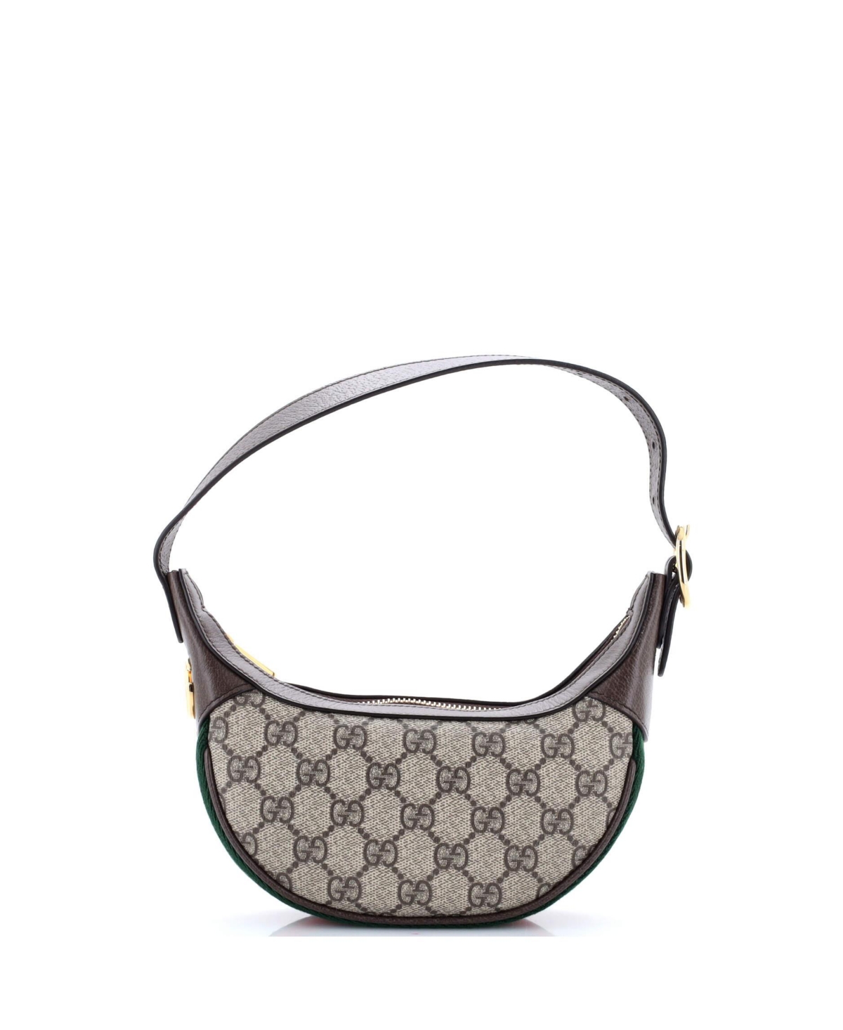 Click here for Pre-Owned Gucci Mini Ophidia Half Moon Bag Gg Coat... prices