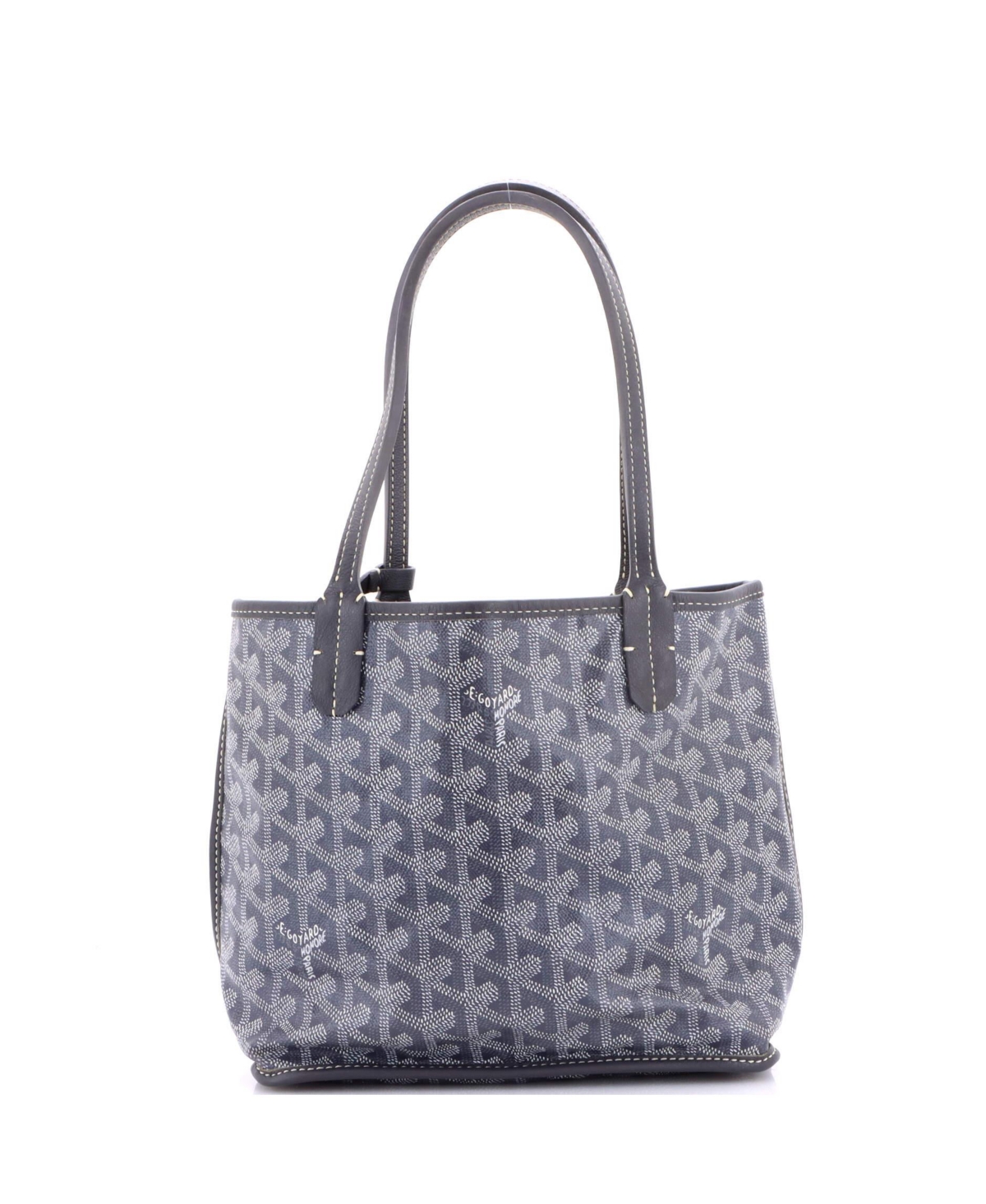 Click here for Pre-Owned Goyard Mini Anjou Reversible Tote Coated... prices