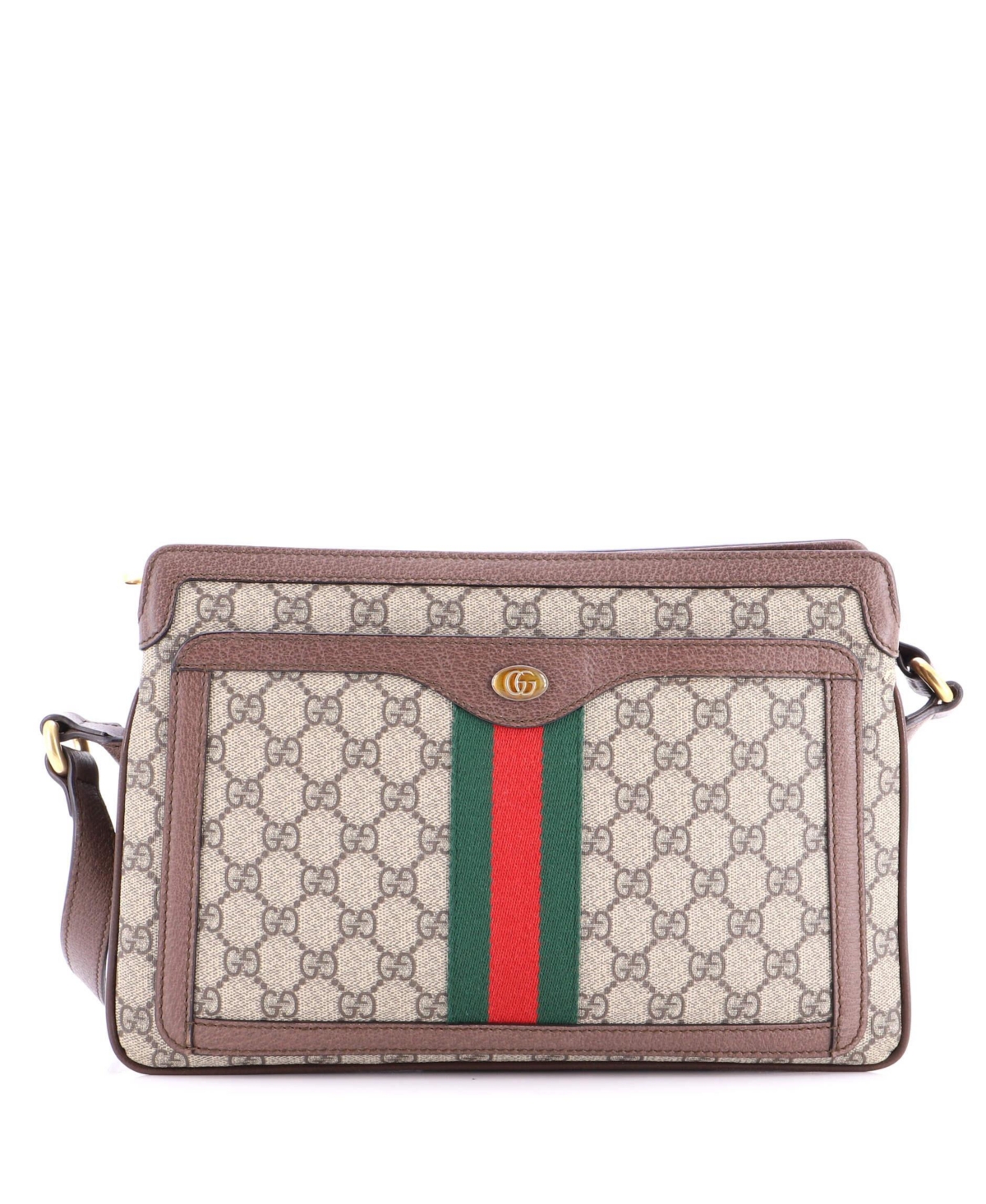 Click here for Pre-Owned Gucci Medium Ophidia Zip Shoulder Bag Gg... prices