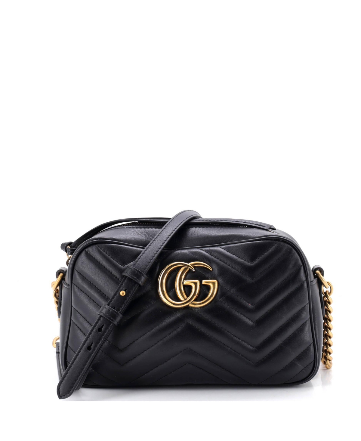Click here for Pre-Owned Gucci Small Gg Marmont Shoulder Bag Mate... prices