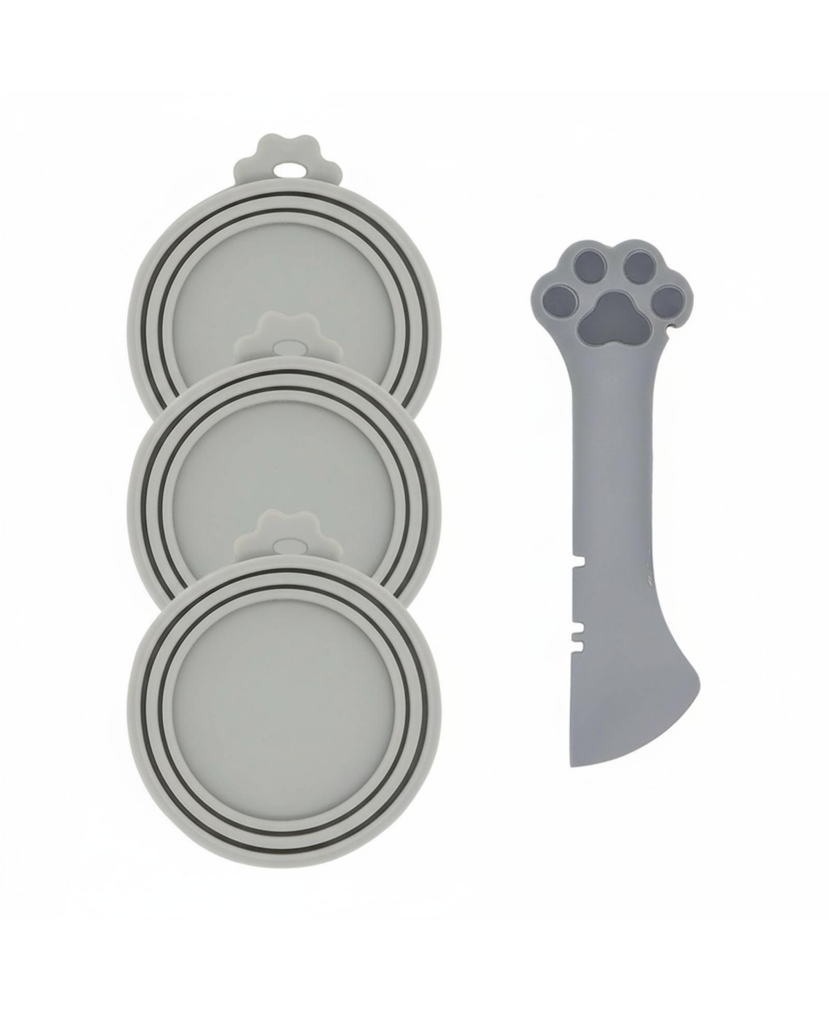 Click here for Aronkl 3 Pet Food Can Lids and 1 Spoon Silicone Un... prices