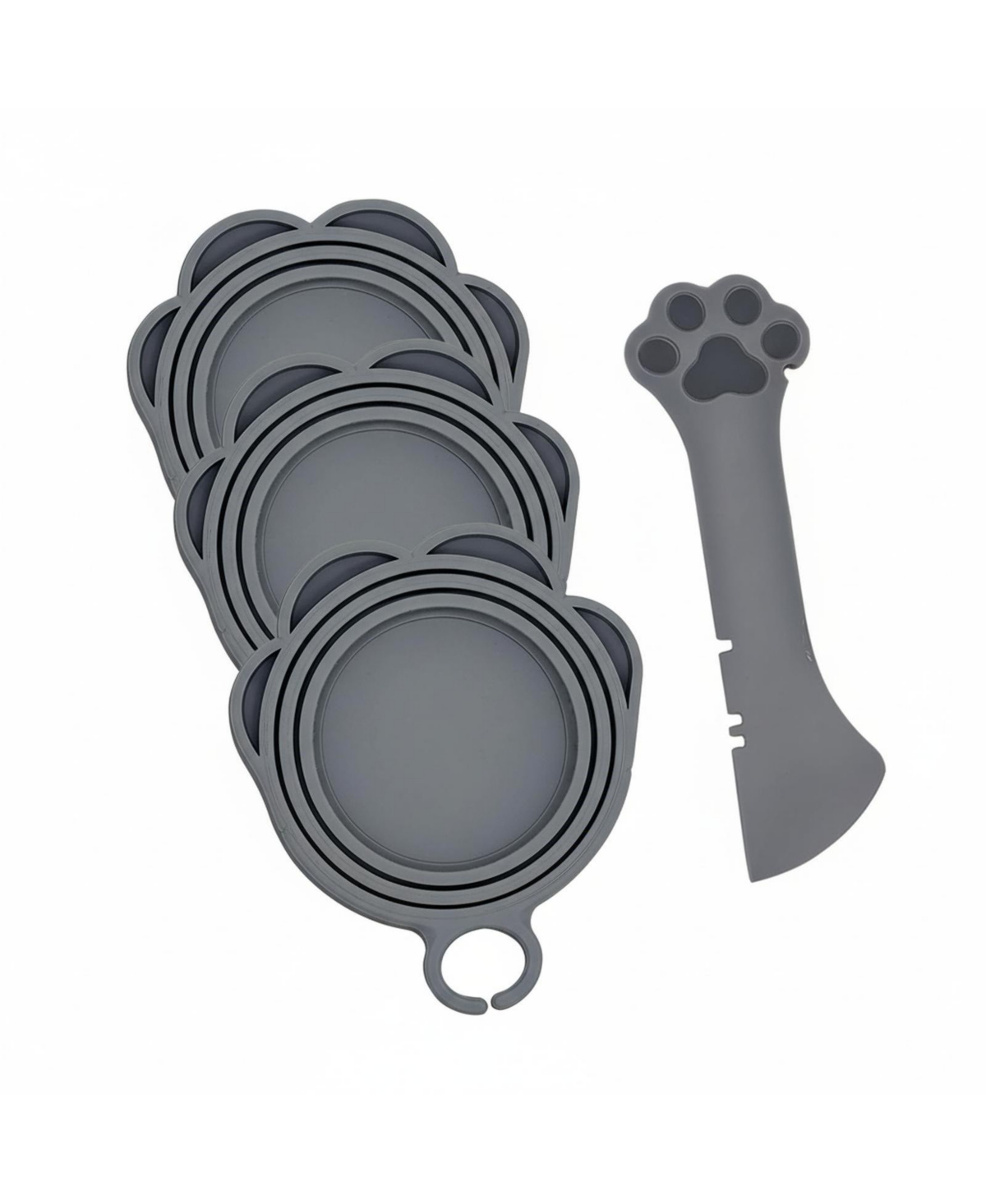 Click here for Aronkl 3 Pet Food Can Lids and 1 Spoon Silicone Un... prices