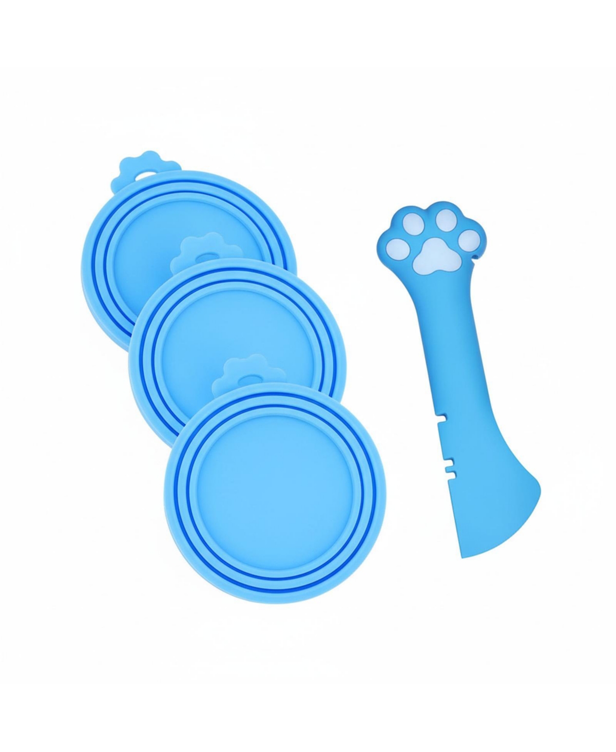 Click here for Aronkl 3 Pet Food Can Lids and 1 Spoon Silicone Un... prices