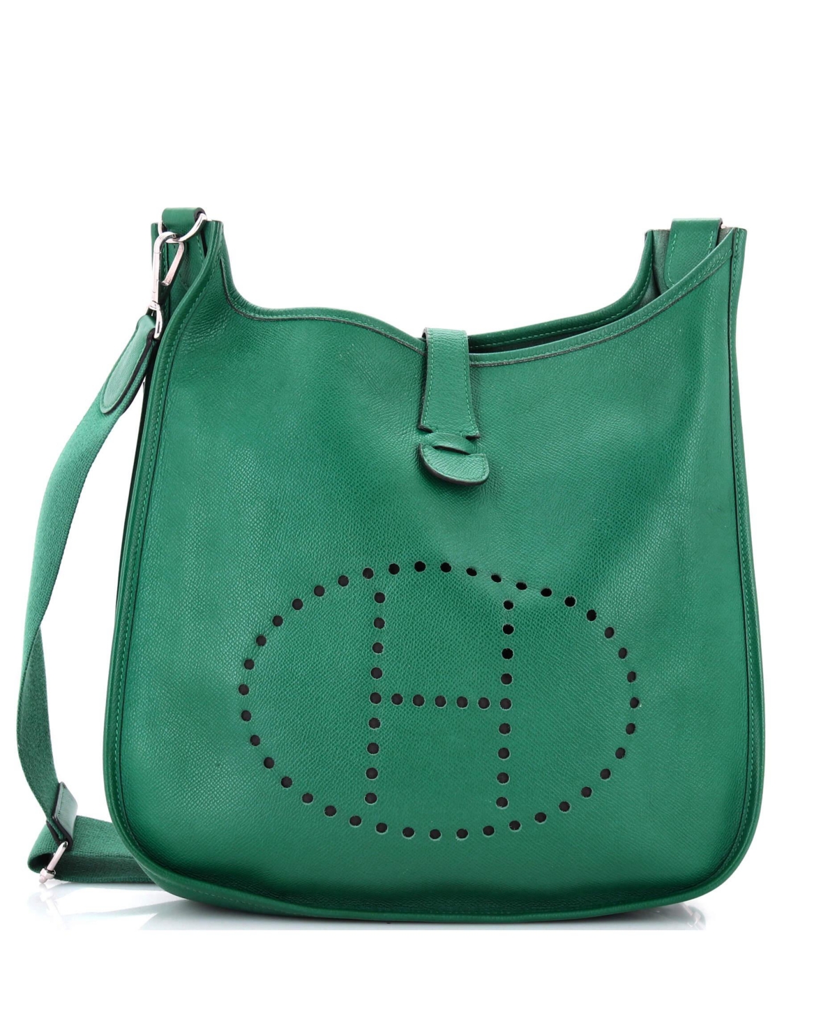 Click here for Pre-Owned HERMES Gm Evelyne Bag Gen Iii Epsom - Gr... prices