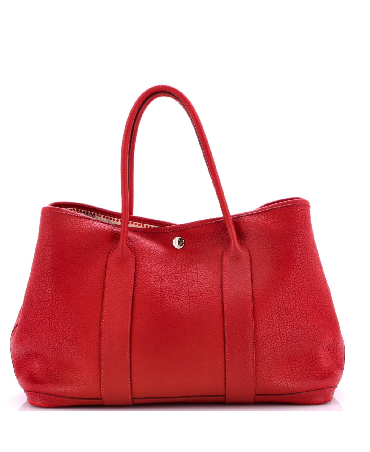 Click here for Pre-Owned HERMES 36 Garden Party Tote Leather with... prices