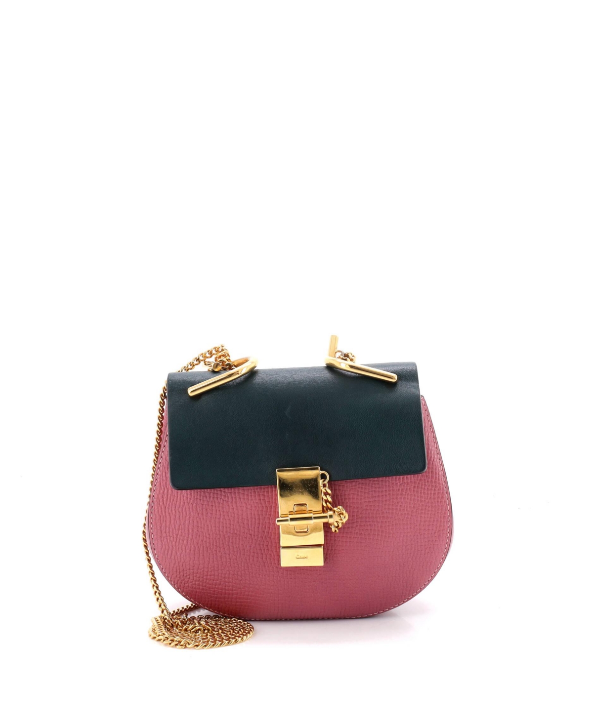 Click here for Pre-Owned Chloe Mini Drew Crossbody Bag Leather -... prices