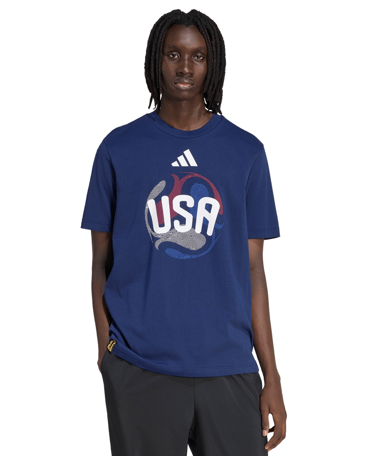 Click here for adidas Mens Fifa World Cup 2026 Usa T-Shirt - Blue prices