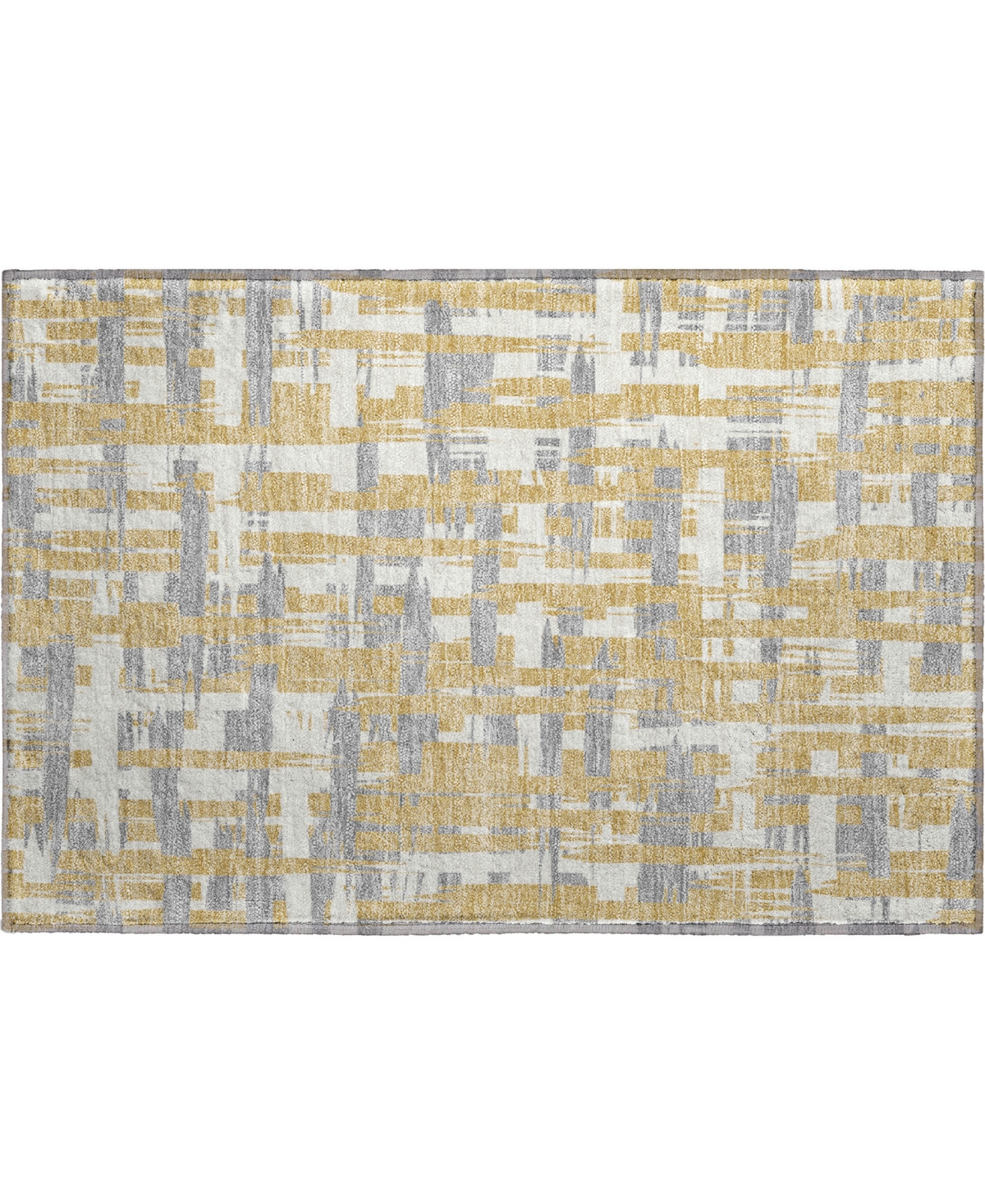 Click here for Addison Mayfield AMF1849 18 x 26 Area Rug - Gold prices
