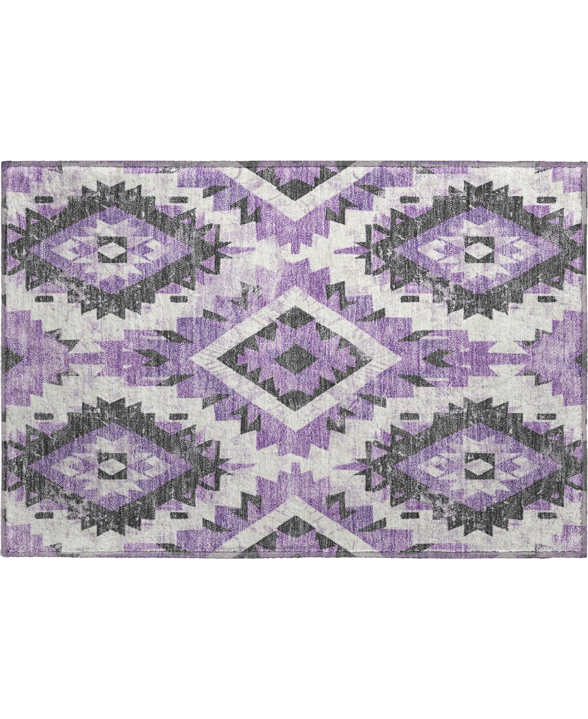 Click here for Addison Mayfield AMF1878 18 x 26 Area Rug - Purple prices