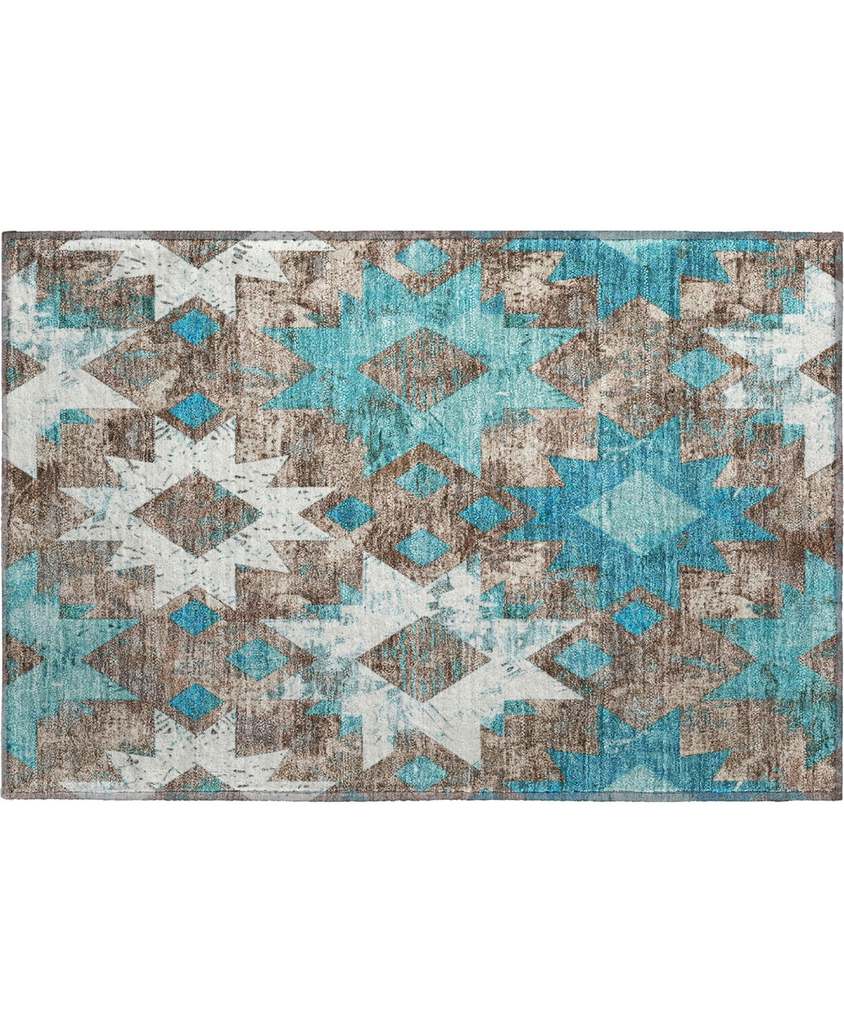 Click here for Addison Mayfield AMF1879 18 x 26 Area Rug - Teal prices
