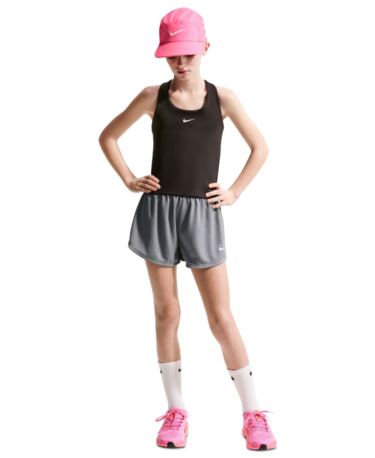 Click here for Nike Dash Girls 7-16 Dri-fit Running Shorts - Cool... prices