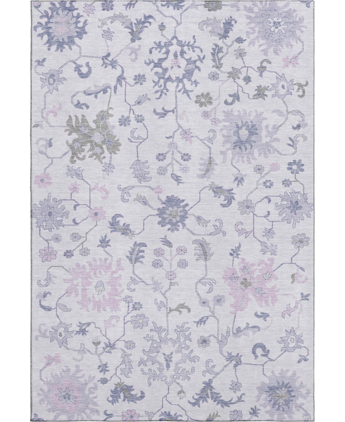 Click here for Addison Mayfield AMF1854 3 x 5 Area Rug - Lavender prices