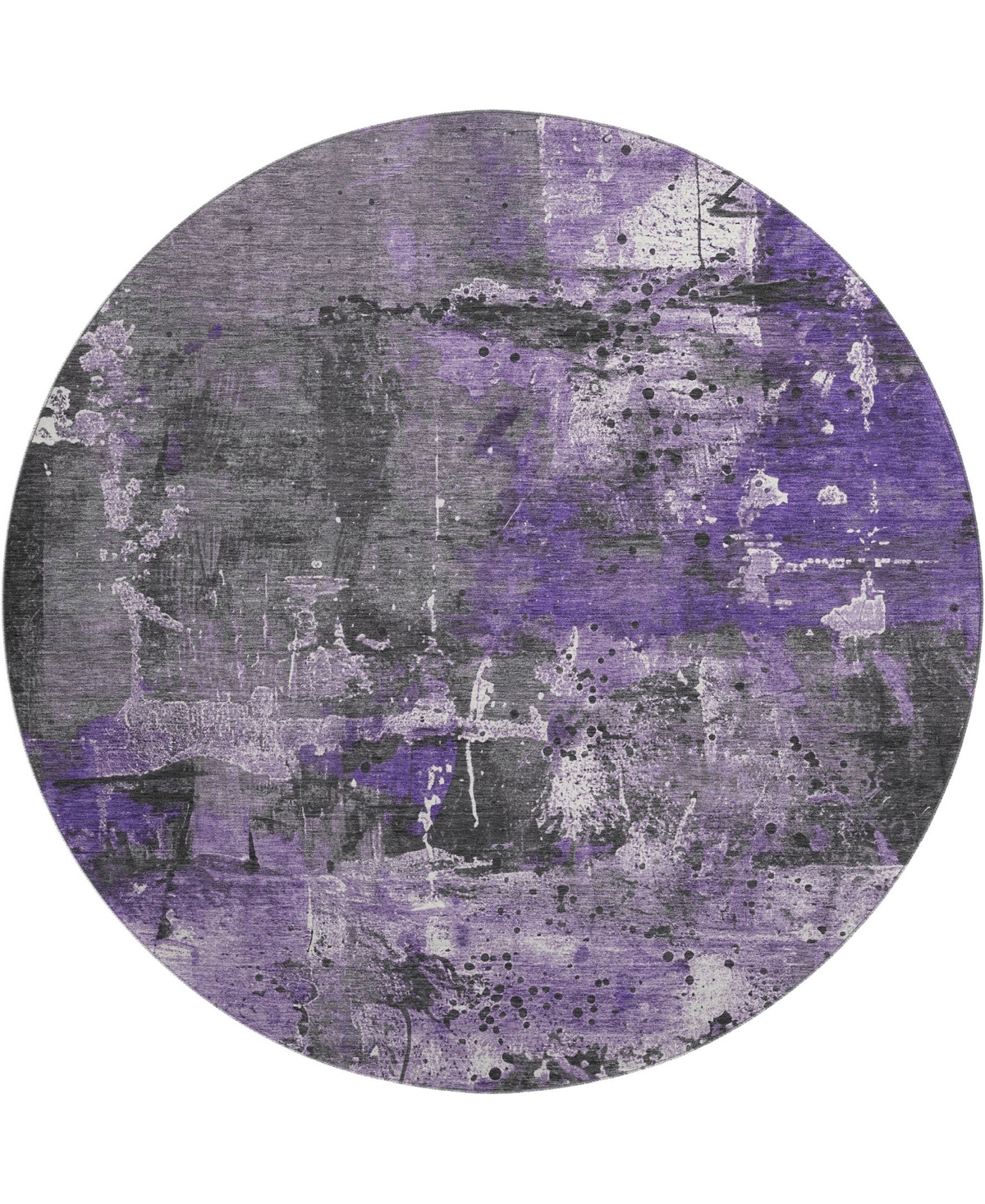 Click here for Addison Mayfield AMF1839 8 x 8 Round Area Rug - Pu... prices