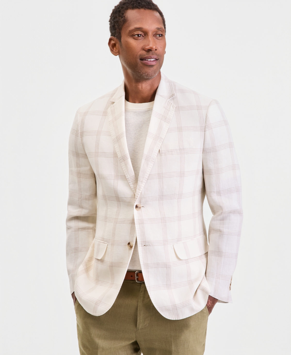 Click here for Club Room Mens 100 Linen Blazer  Created for Macys... prices