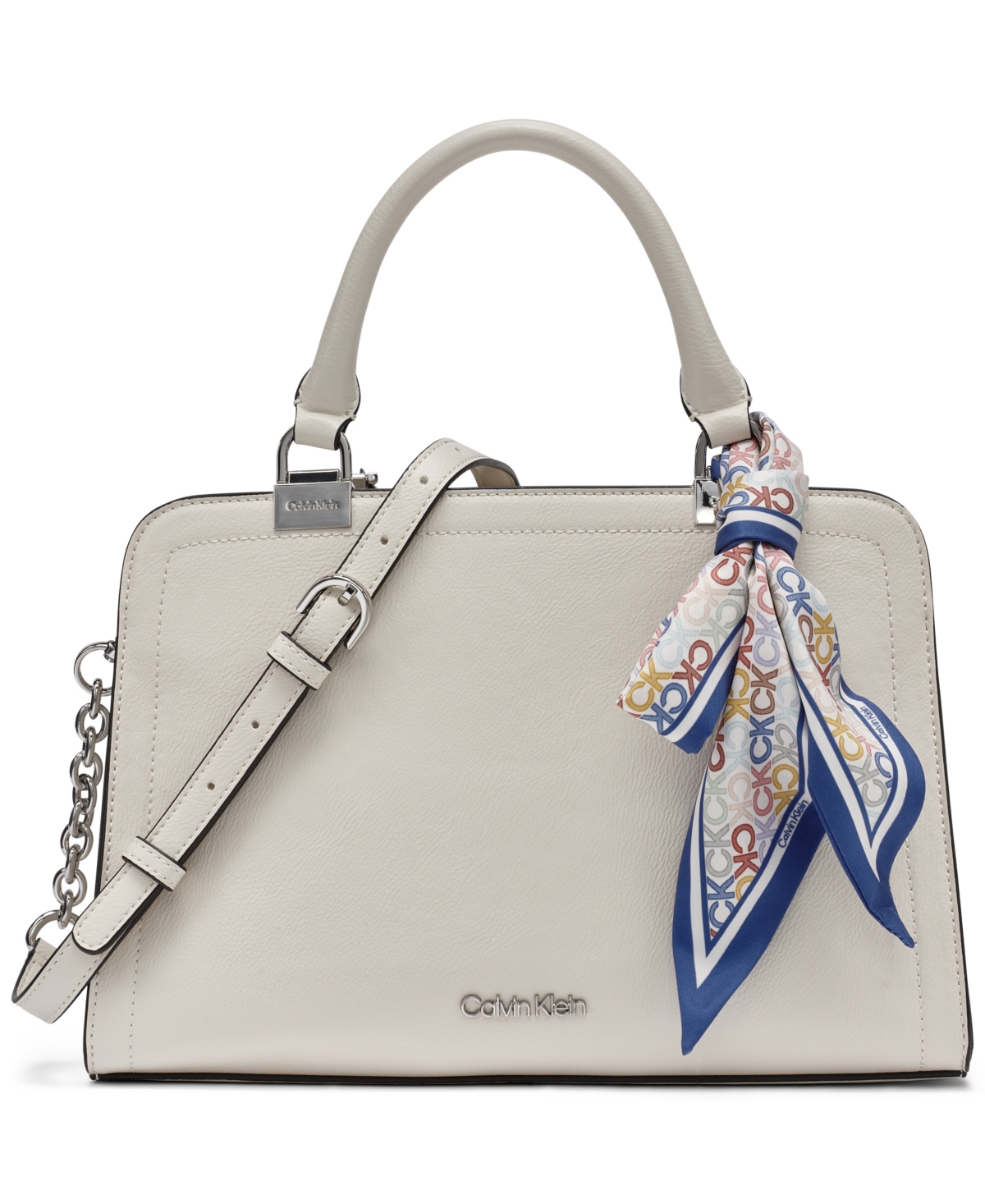 Click here for Calvin Klein Azalea Small Adjustable Satchel Handb... prices