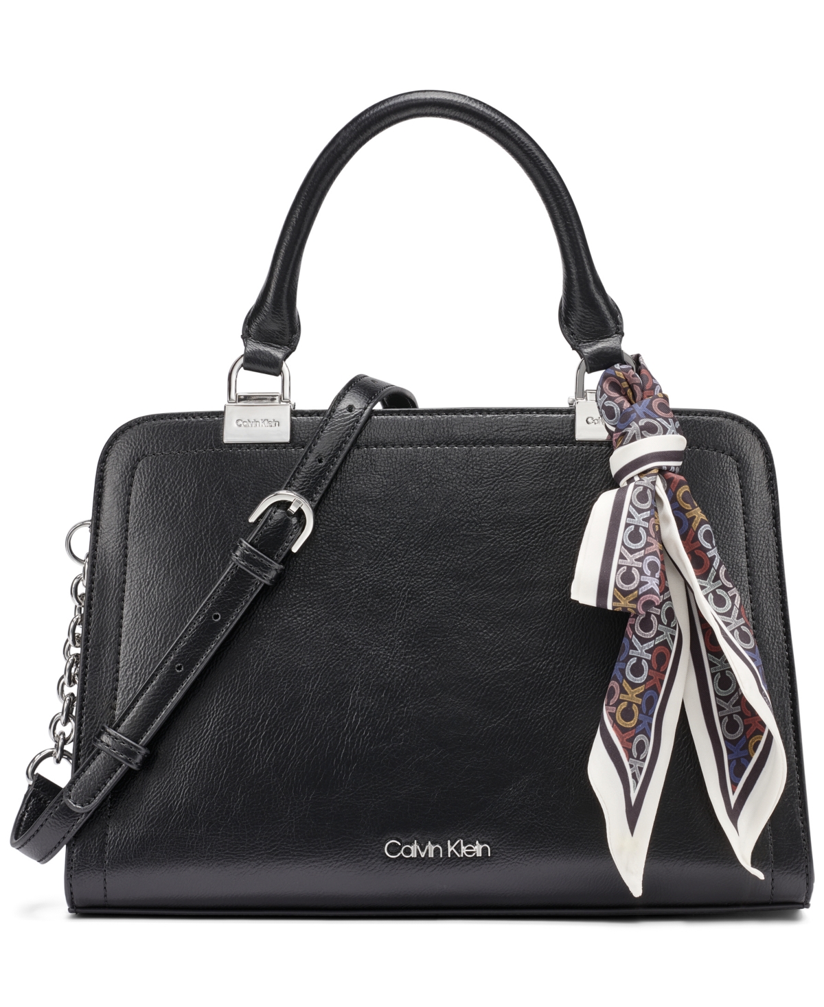 Click here for Calvin Klein Azalea Small Adjustable Satchel Handb... prices