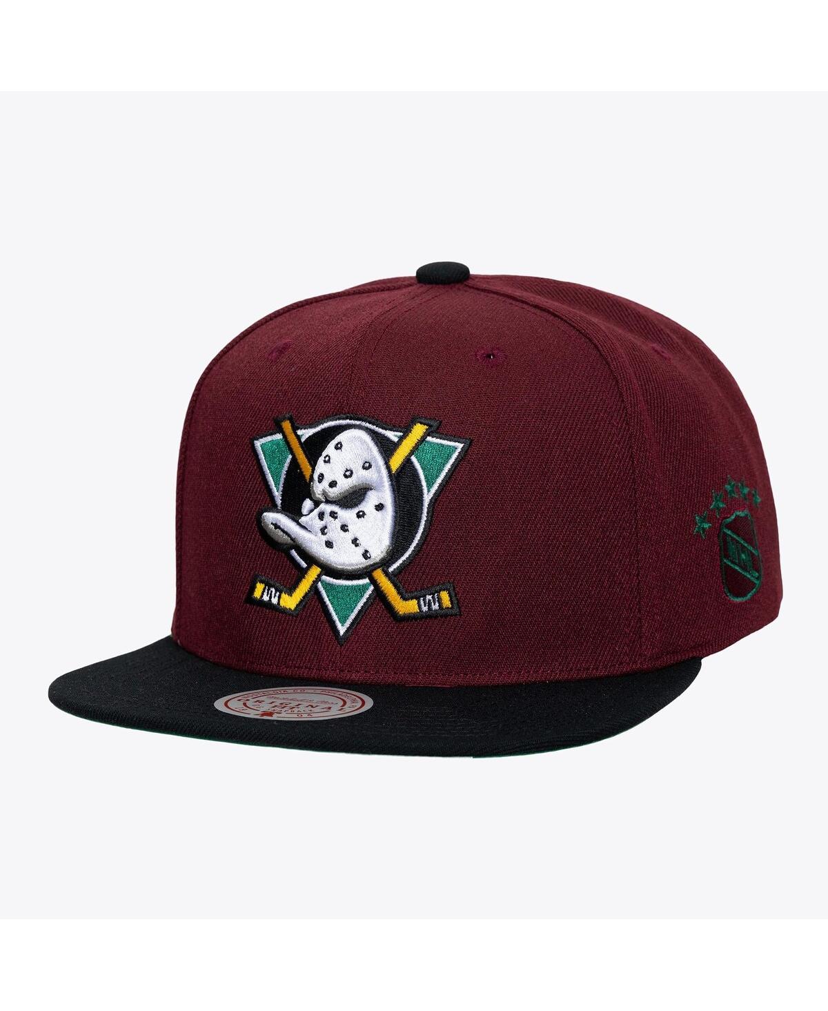 Click here for Mitchell & Ness Mens Maroon Anaheim Ducks Legendar... prices