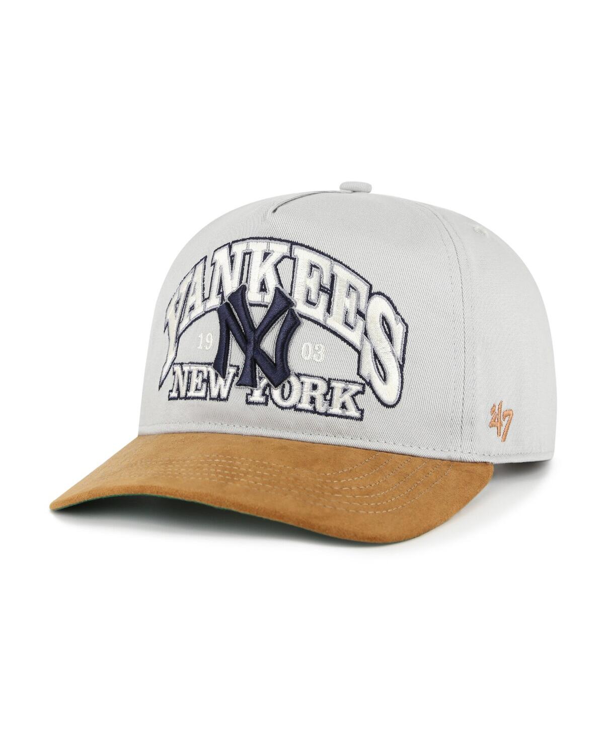 Click here for 47 Brand Mens Gray/Brown New York Yankees Cooperst... prices