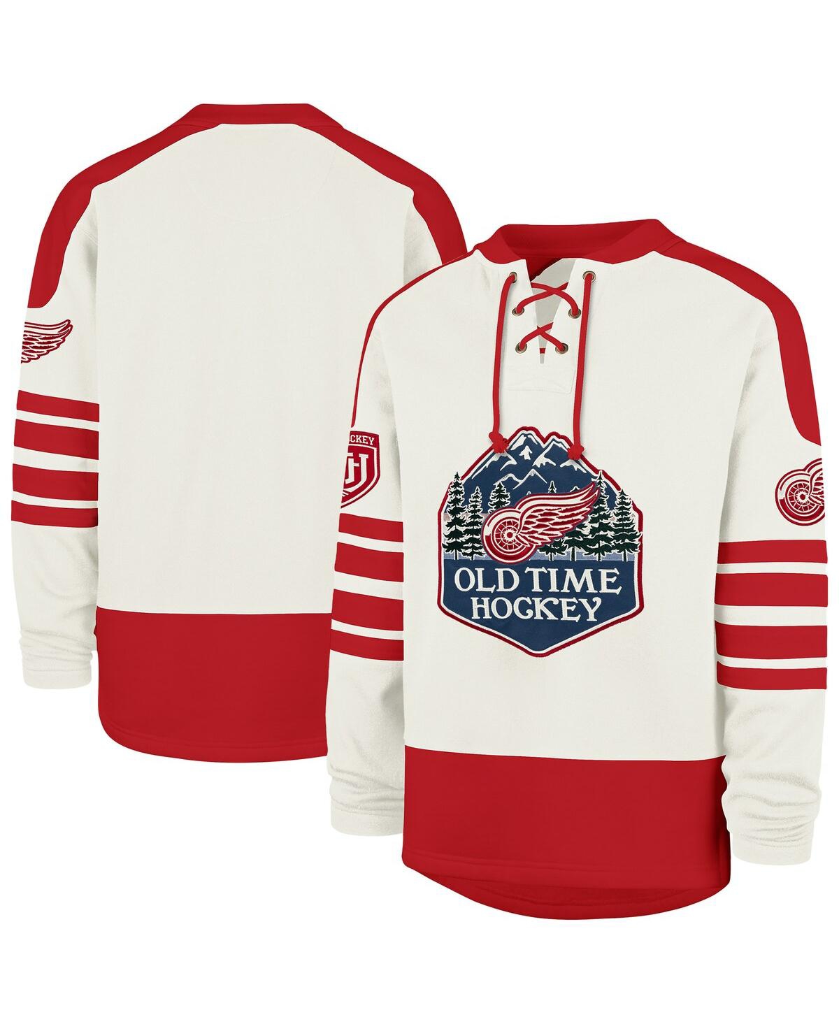Click here for 47 Brand Mens Cream Detroit Red Wings Pond Hockey... prices